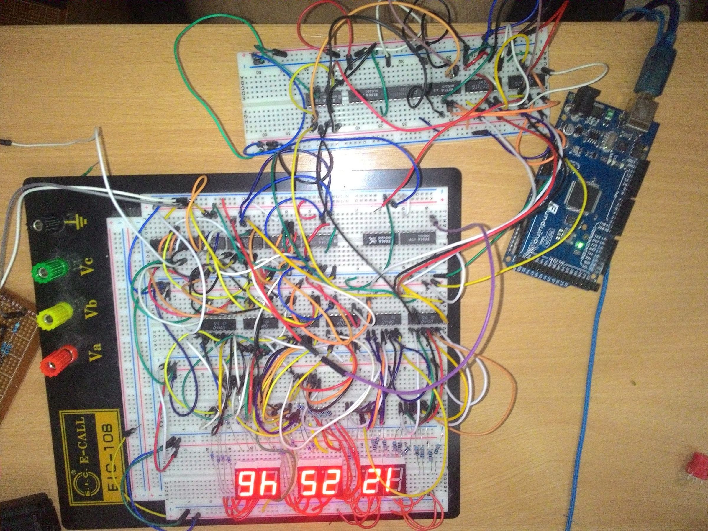 Learning Sequential Logic Design for a Digital Clock : 14 Steps ...