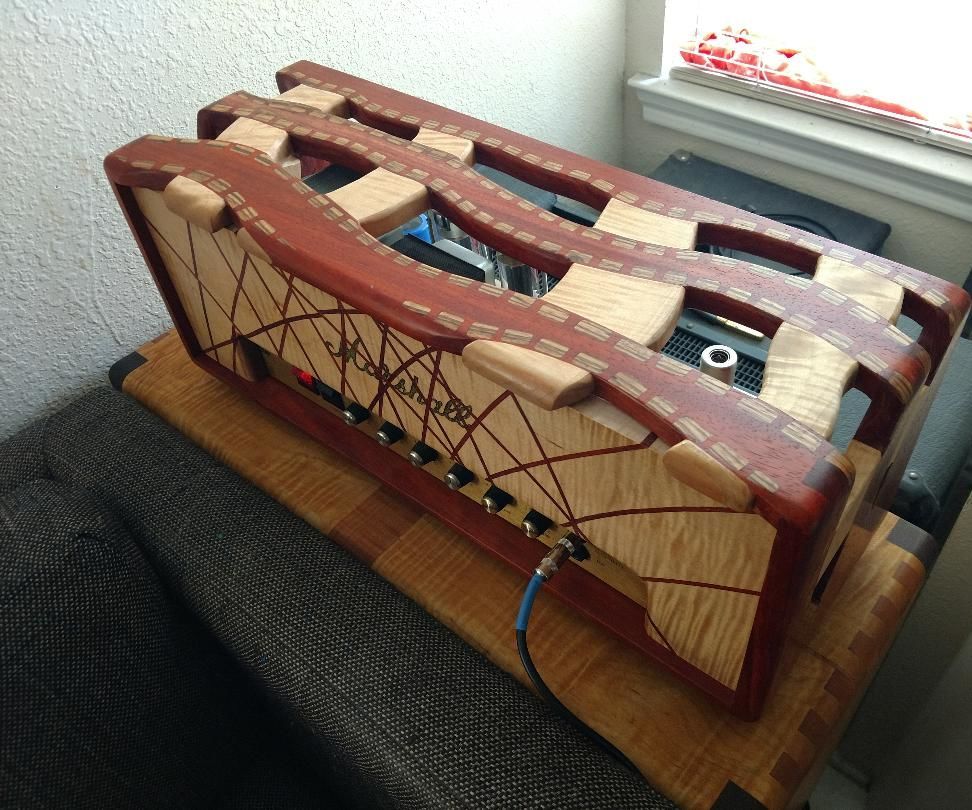 Vines Marshall Amp Head Shell : 9 Steps (with Pictures) - Instructables
