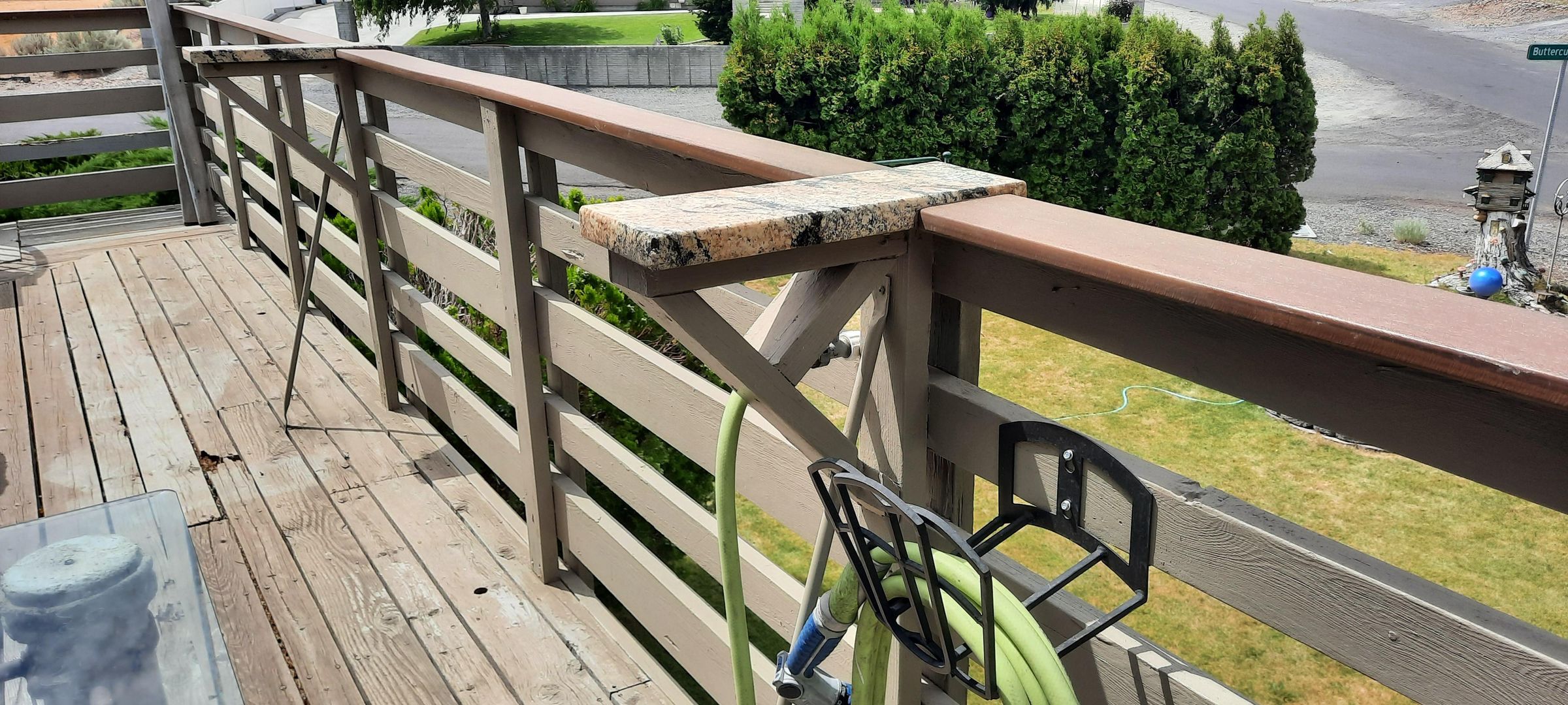 Deck Railing Repair Using Granite and Composite : 4 Steps - Instructables