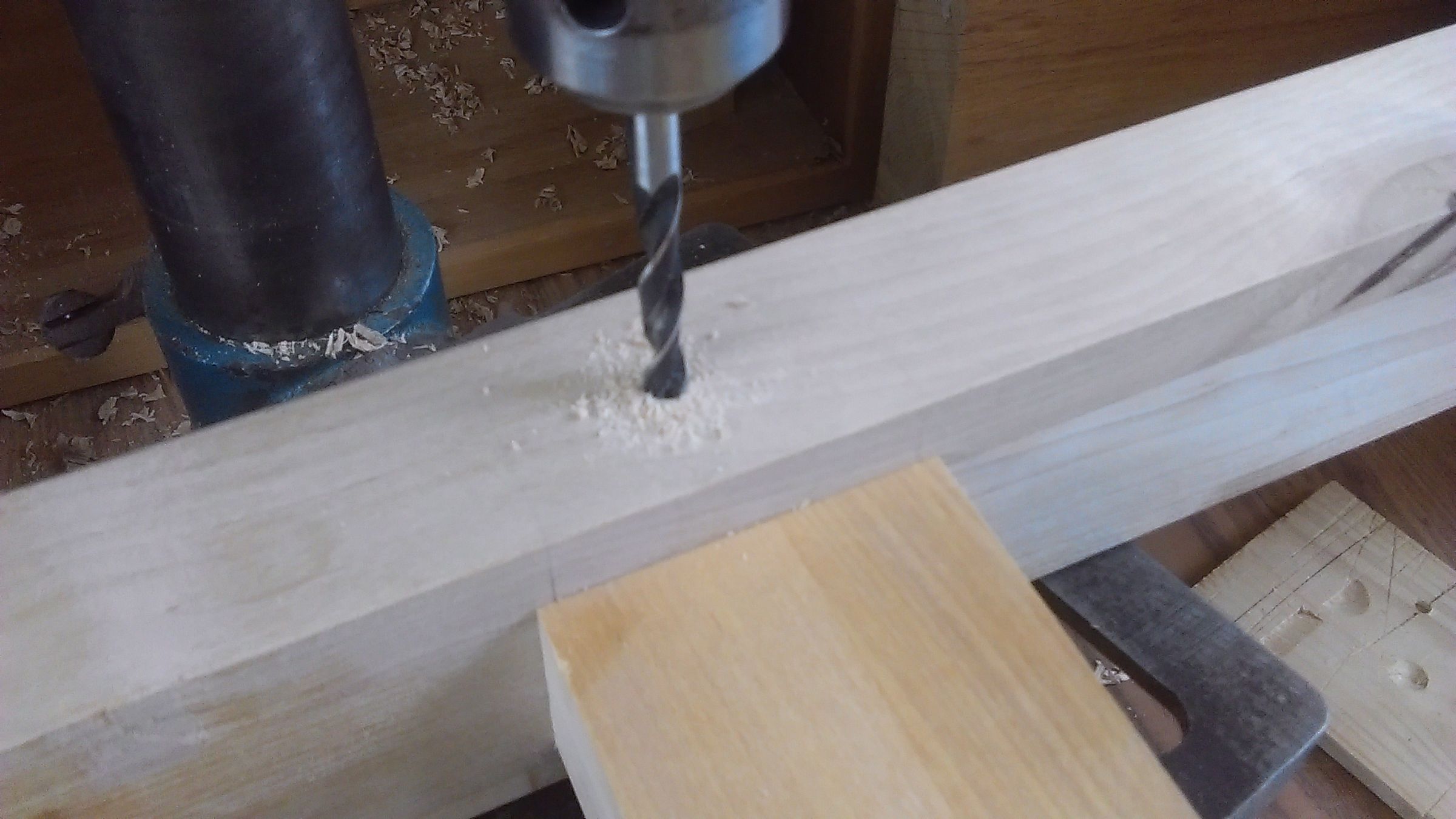 How to Draw Bore a Mortise and Tenon Joint : 3 Steps (with Pictures ...