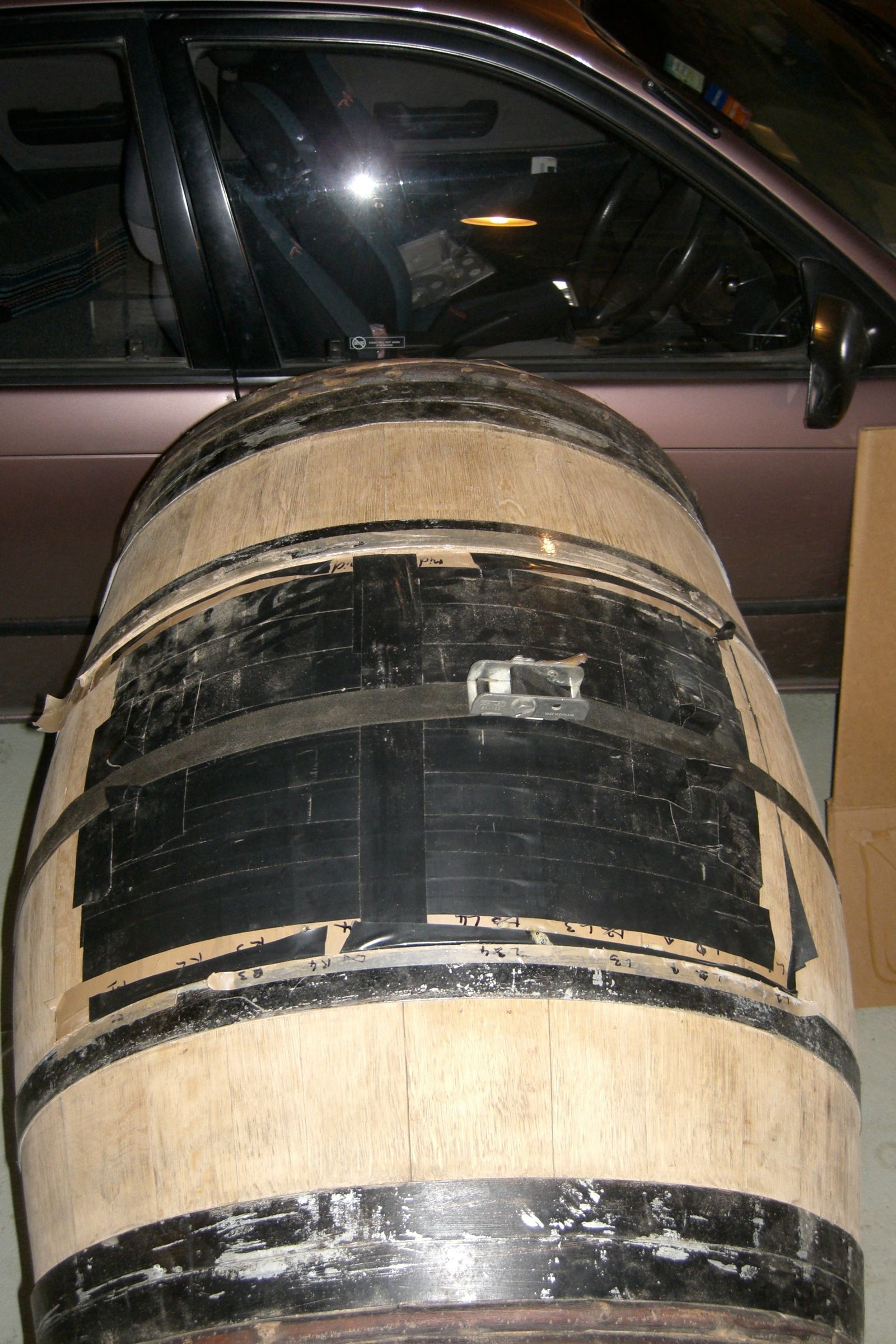 Convert a Wine Barrel Into a Cabinet : 10 Steps (with Pictures ...