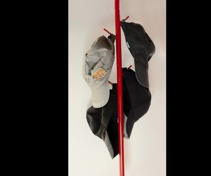 "Floating Hat Tree" One-of-a-Kind Hat Organizer : 9 Steps (with ...