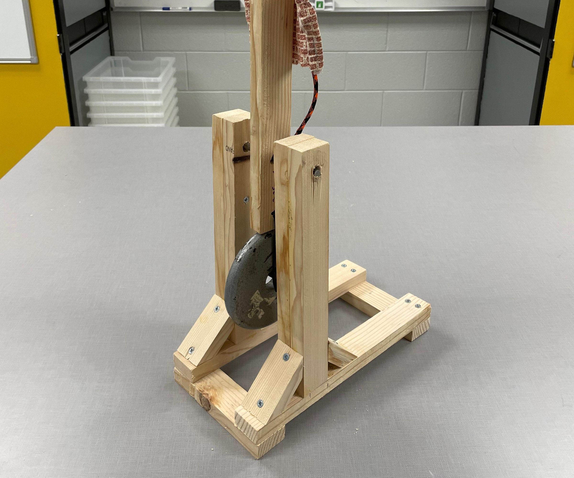 Trebuchet Firing Mechanism