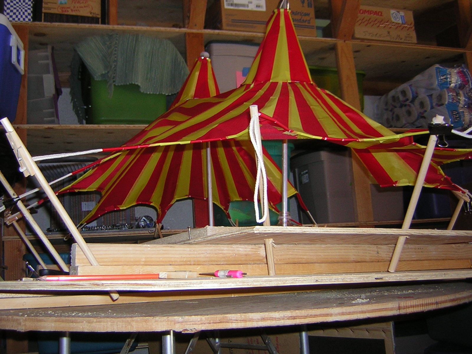 Circus Tent Stage : 12 Steps - Instructables