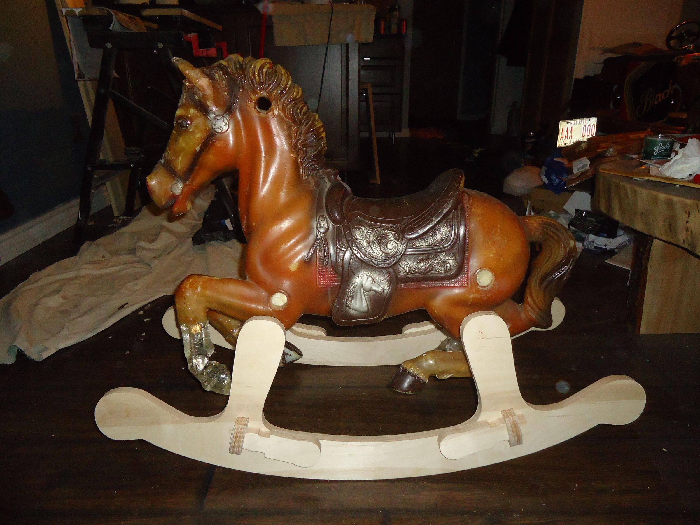 Retrofitting a Retro Rocking Horse : 8 Steps (with Pictures ...