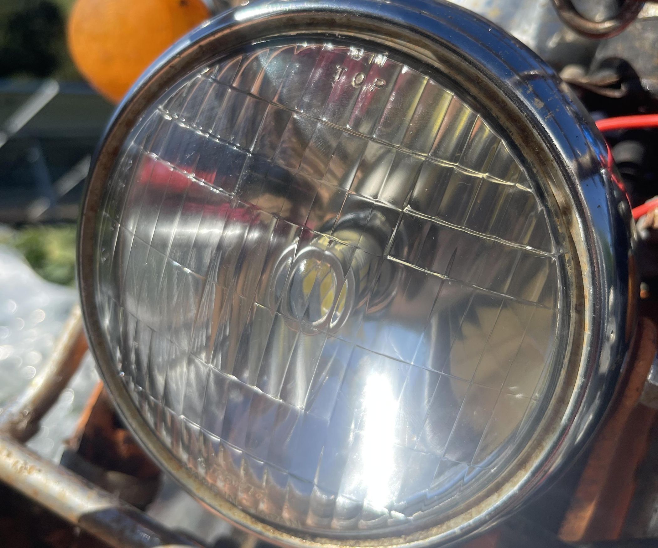 Motorcyle 6v LED Headlight Conversion : 6 Steps (with Pictures ...