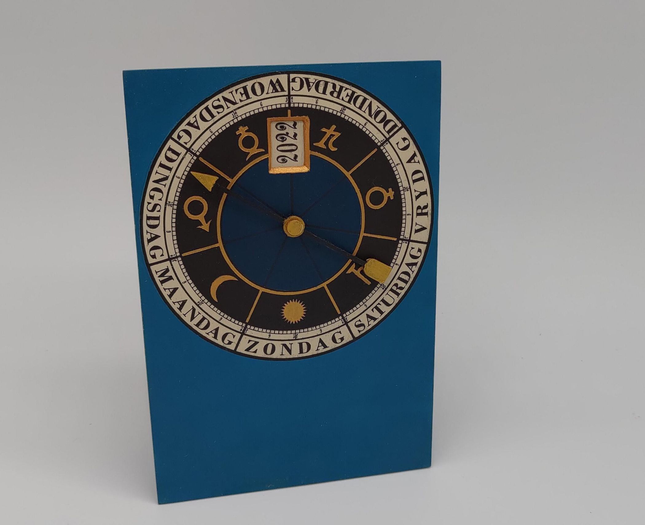 Eise Eisinga's Planetarium; Day of the Week Clock : 5 Steps - Instructables