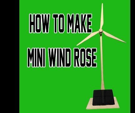 How to Make Mini Wind Turbine - Instructables