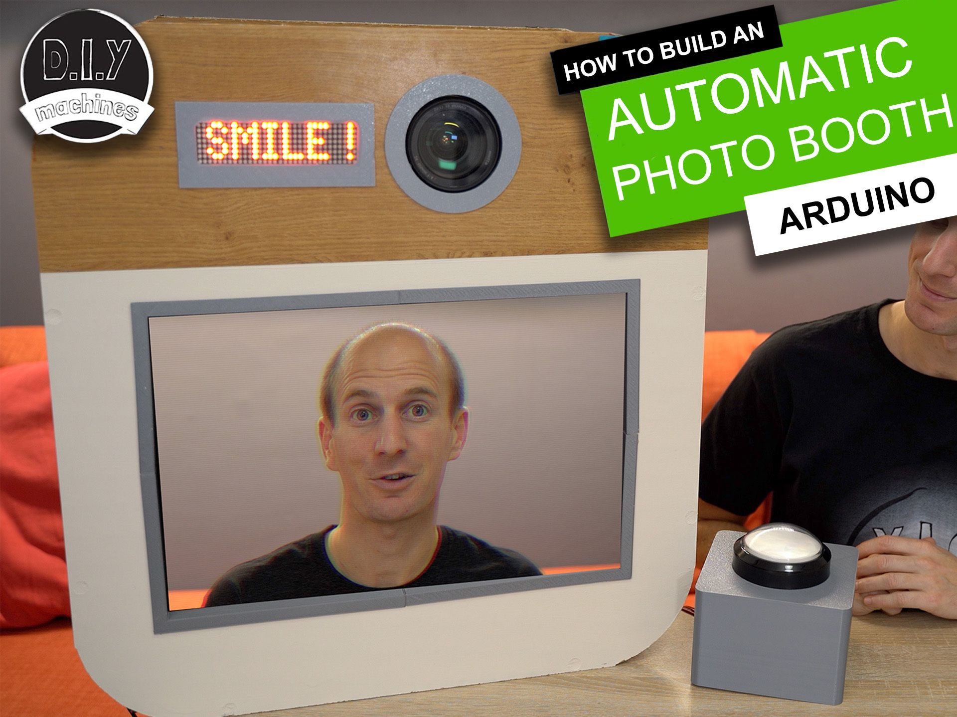 Arduino Wedding Photo Booth - 3D Printed Parts, Automated and Low ...