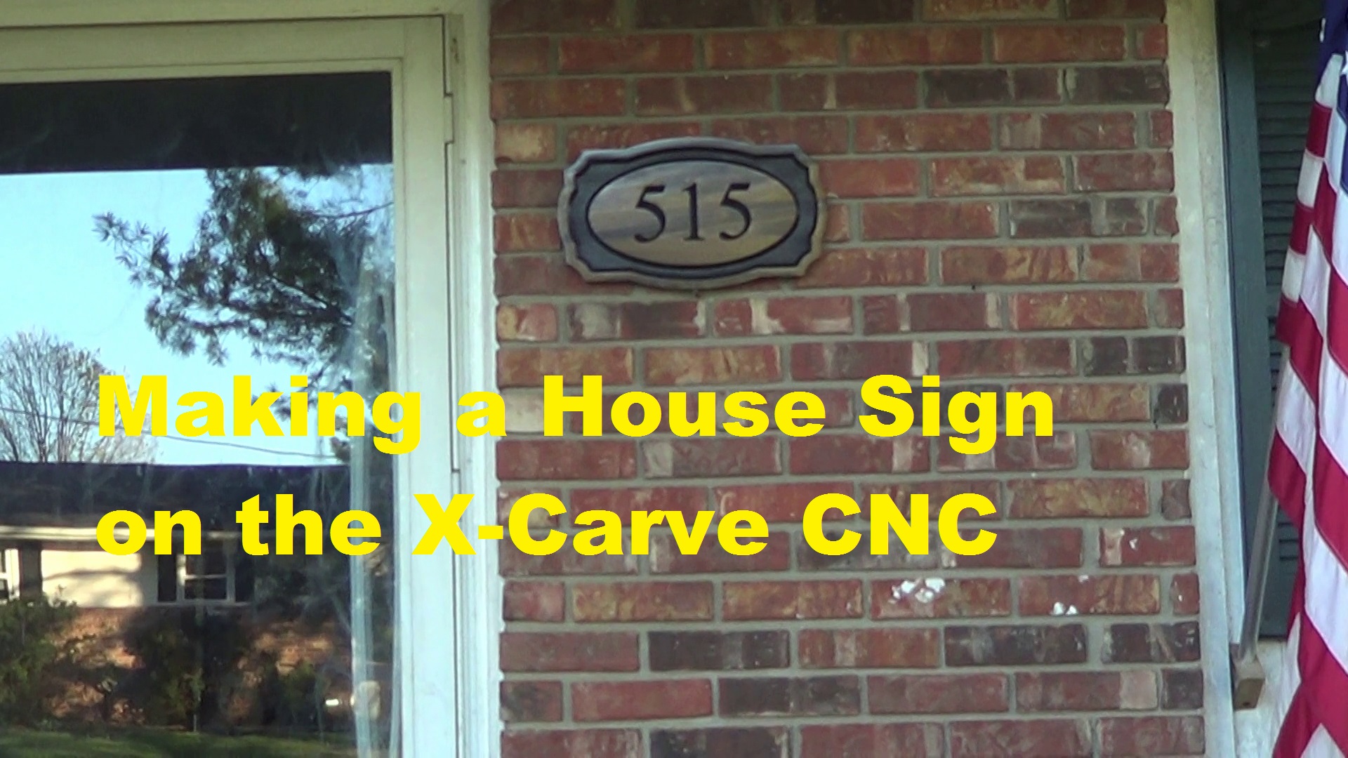 Making a Wooden House Sign on CNC : 11 Steps - Instructables
