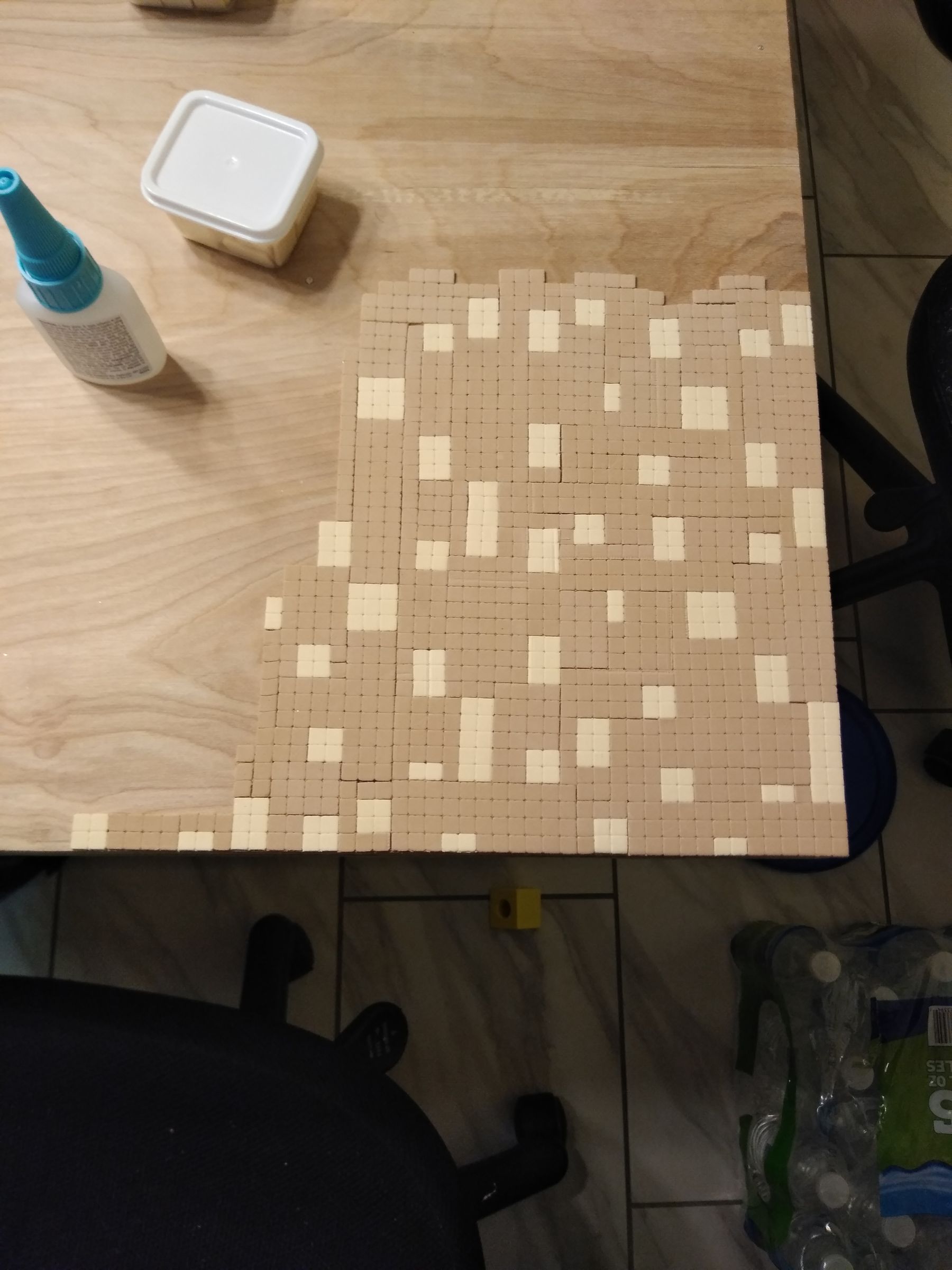 Mario Mosaic Tabletop : 10 Steps (with Pictures) - Instructables