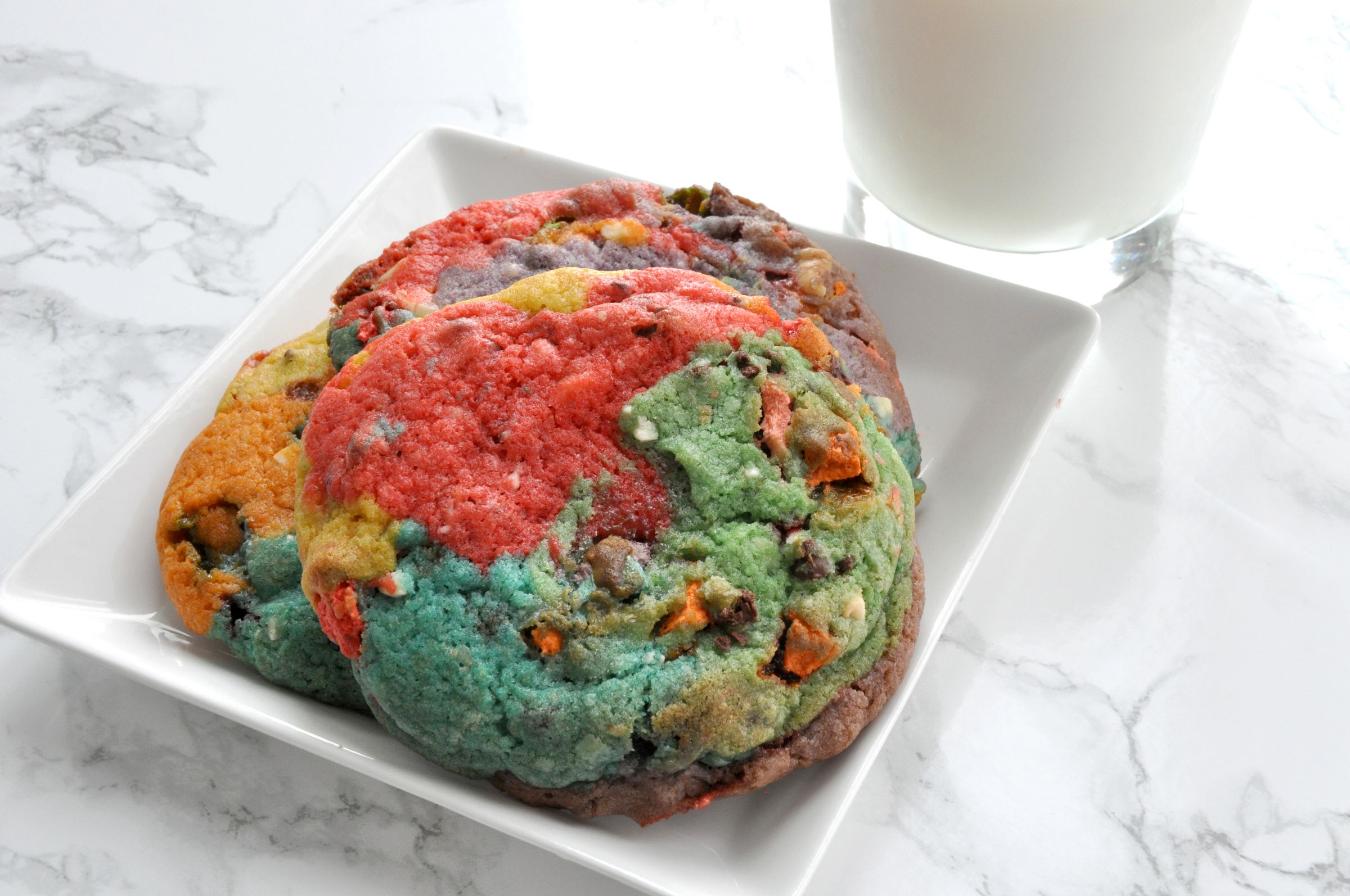 Rainbow Chocolate Chip Cookies : 6 Steps (with Pictures) - Instructables