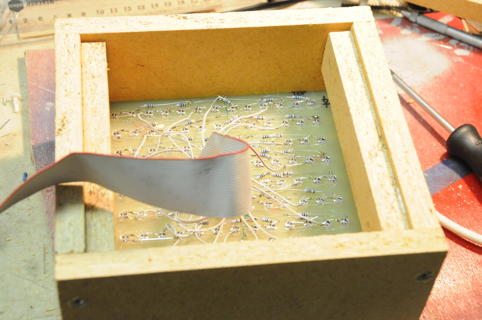 The Word Clock Arduino Version 11 Steps With Pictures Instructables