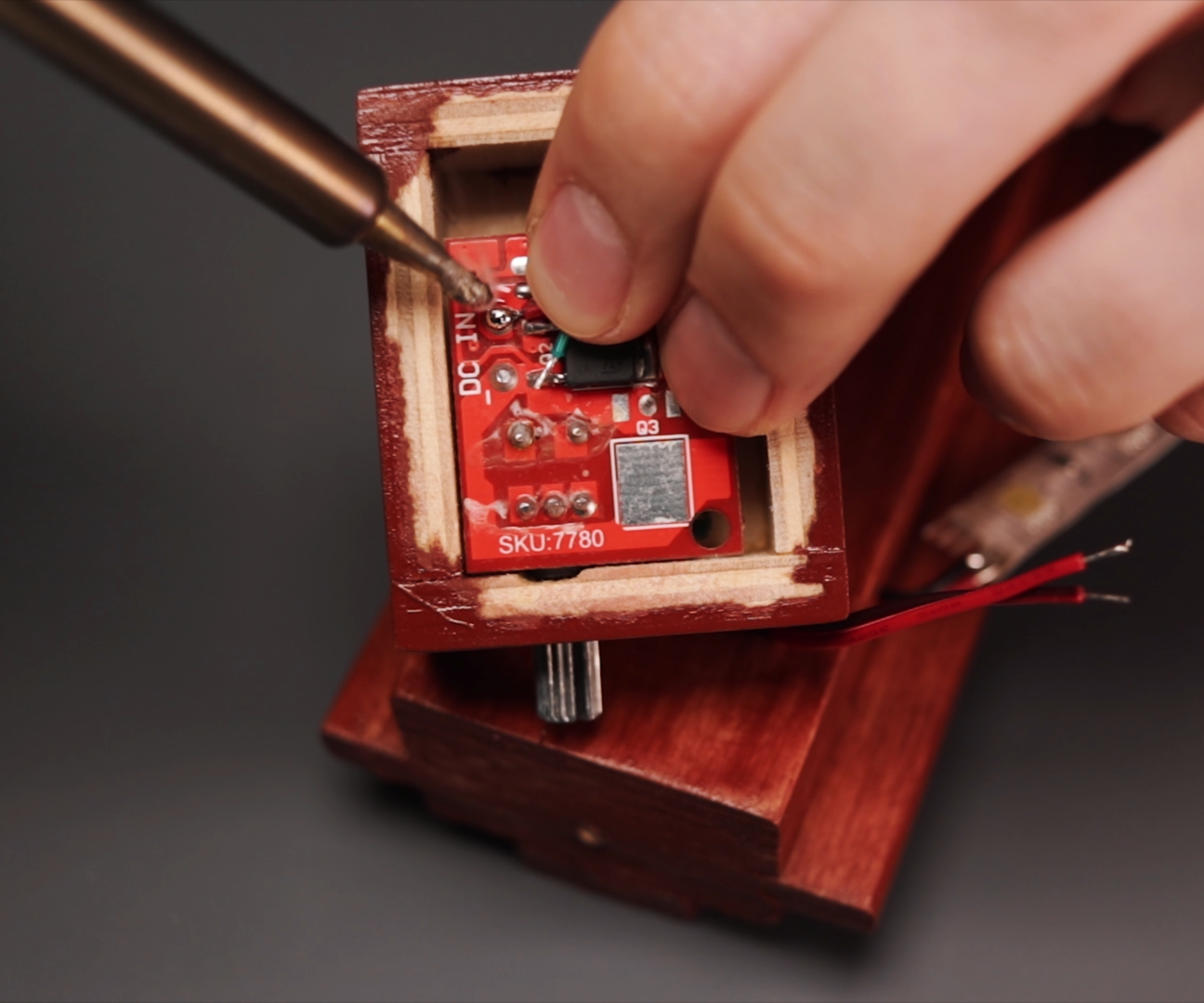 DIY Simple Headphone Stand With Subtle Lighting : 19 Steps (with ...