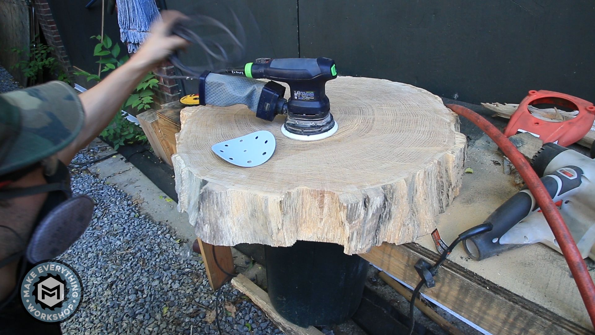 How To: Log Slice Side Table : 15 Steps (with Pictures) - Instructables