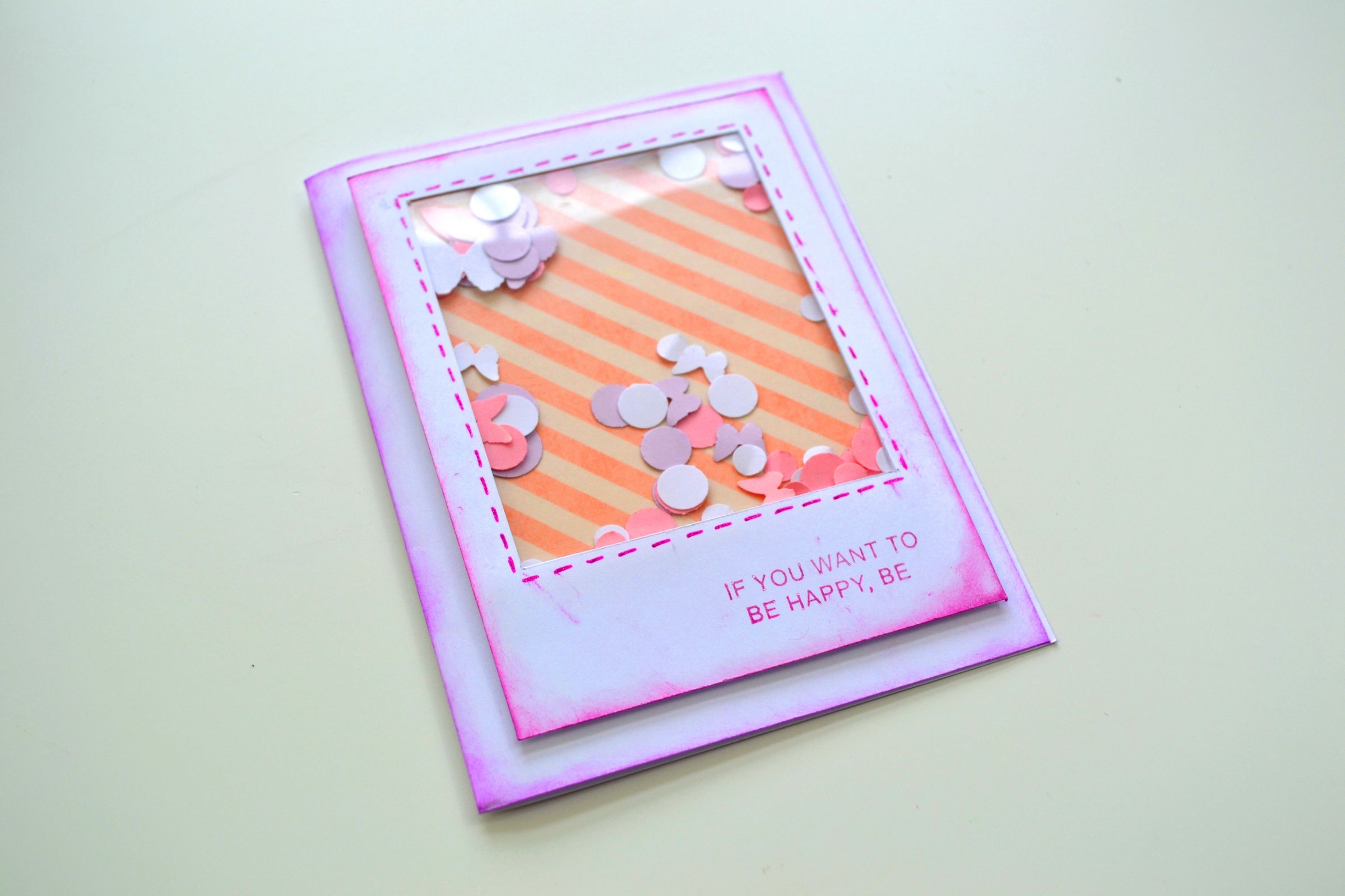 Shaker Card : 10 Steps (with Pictures) - Instructables