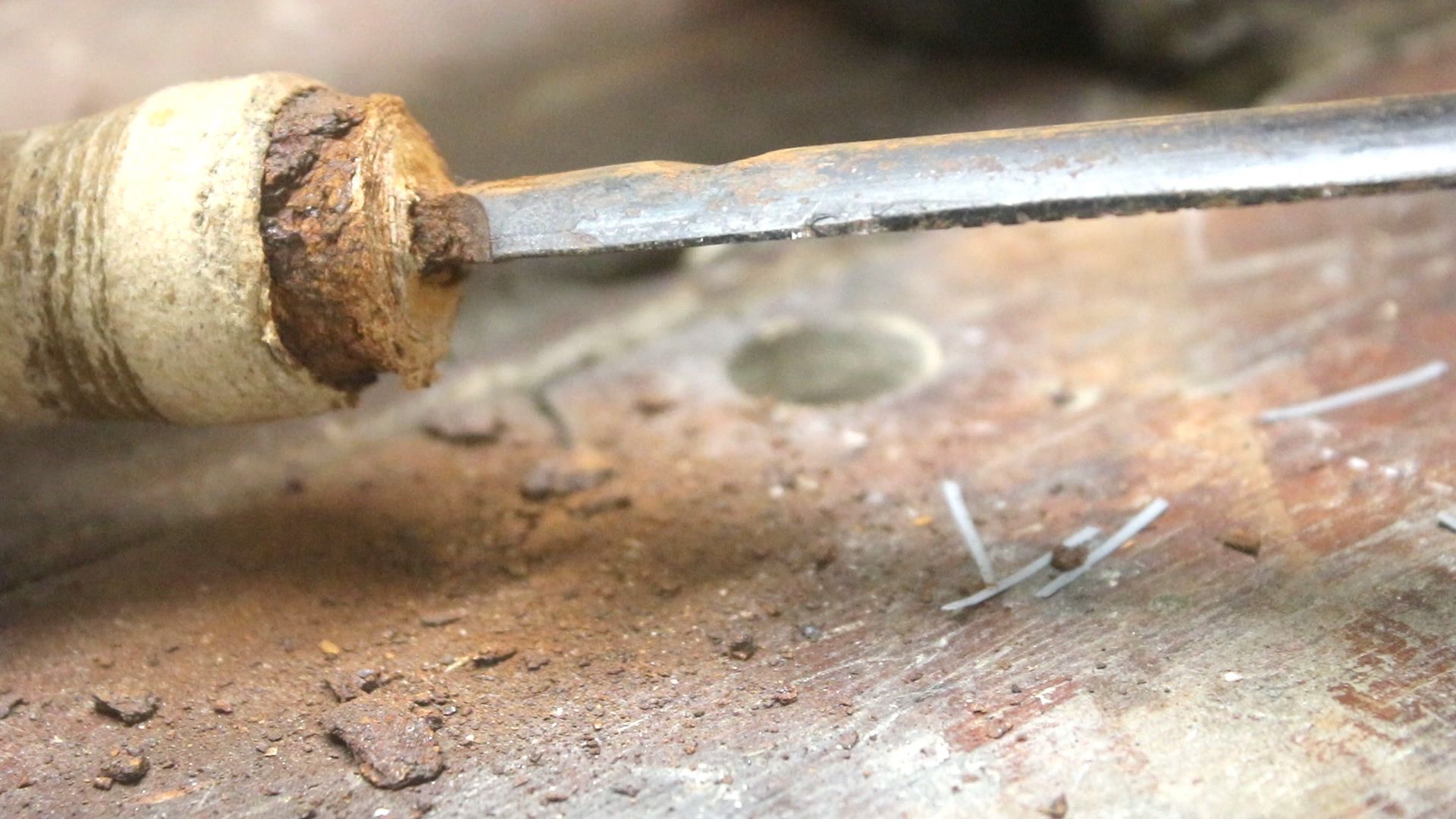 Restoring Rusty File and Making a New Handle With Electroetching : 4 ...