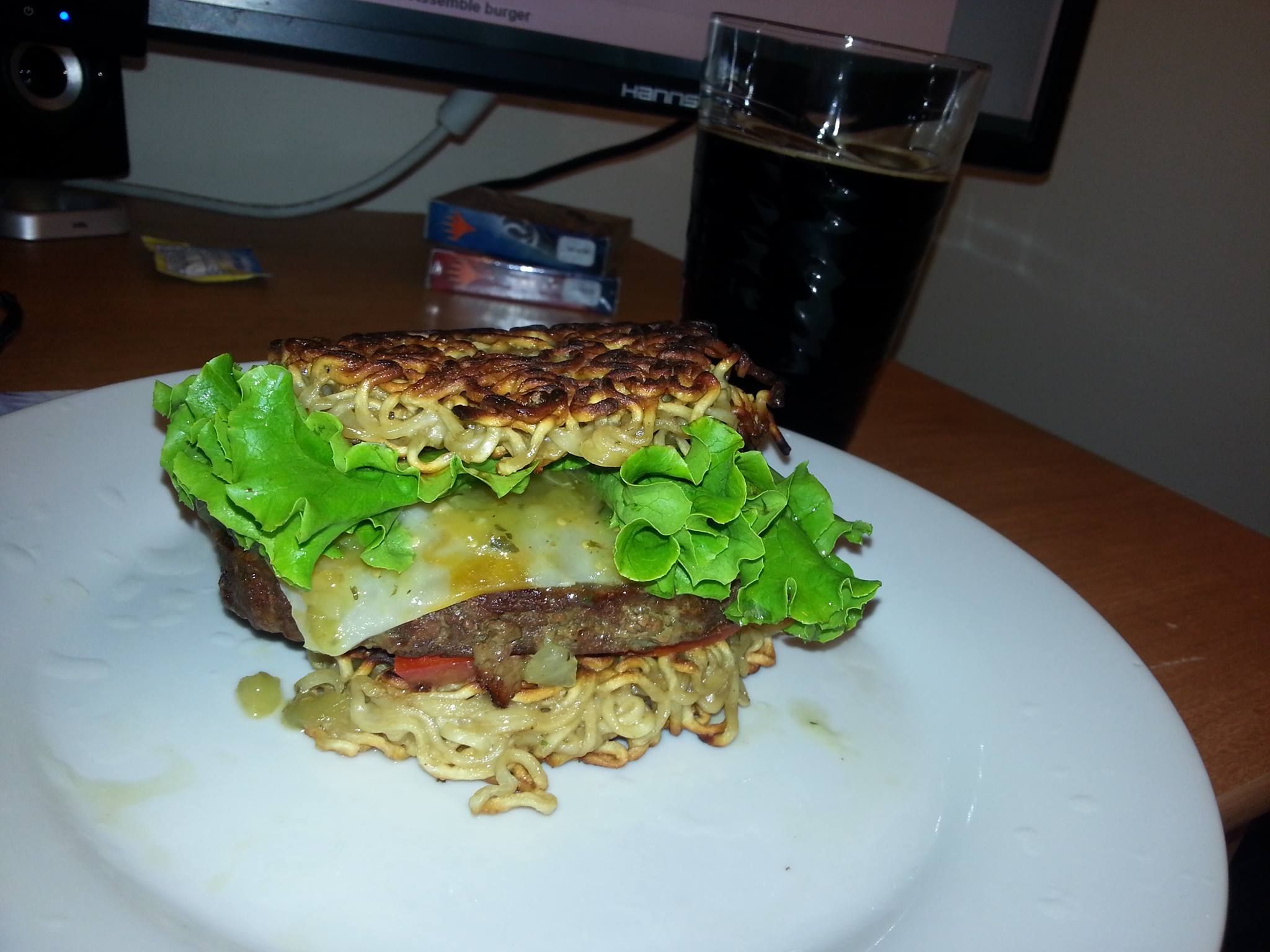 Ramen Burger : 5 Steps (with Pictures) - Instructables