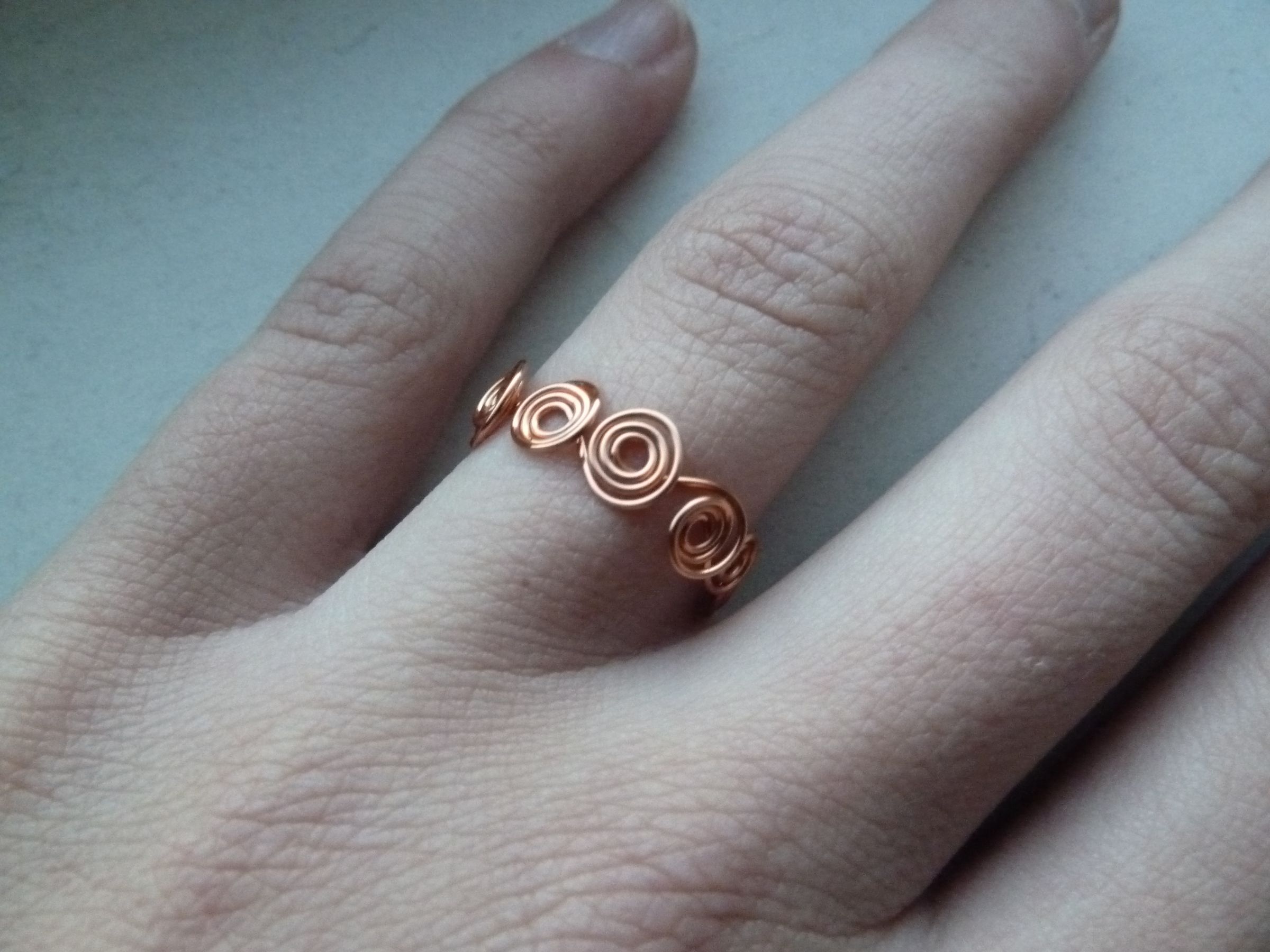 DIY Swirl Wrapped Wire Ring : 5 Steps (with Pictures) - Instructables