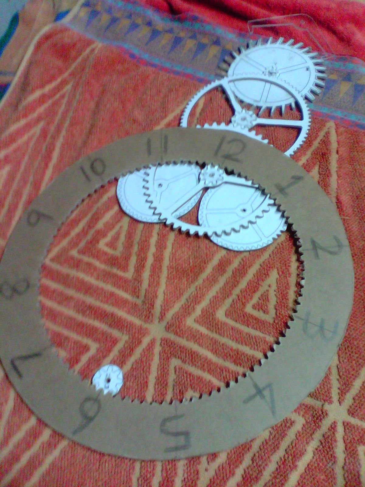 Acrylic Skeleton Clock : 11 Steps (with Pictures) - Instructables