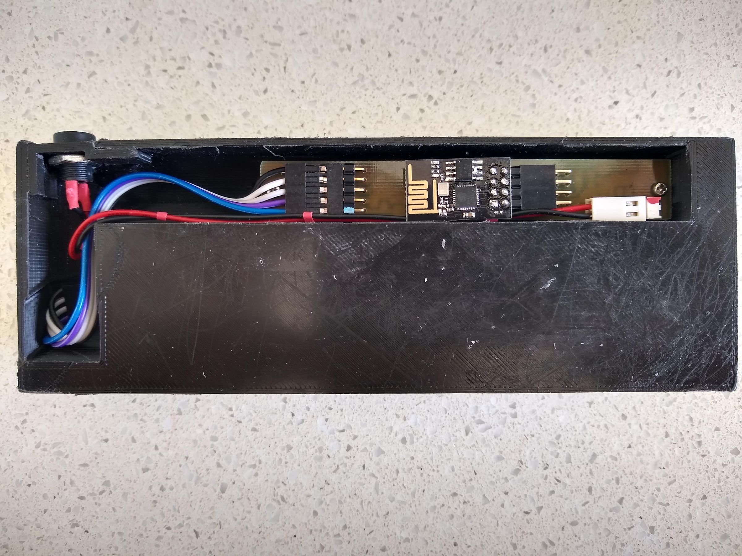 HUD-like WiFi Sync Clock / Transparent Dot Matrix Display : 3 Steps ...