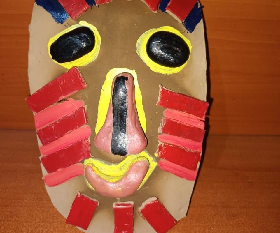 Tribal Mask : 4 Steps - Instructables