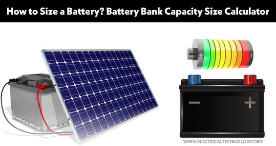 Battery Size Calculation for DIY Off Grid Solar Power System ...