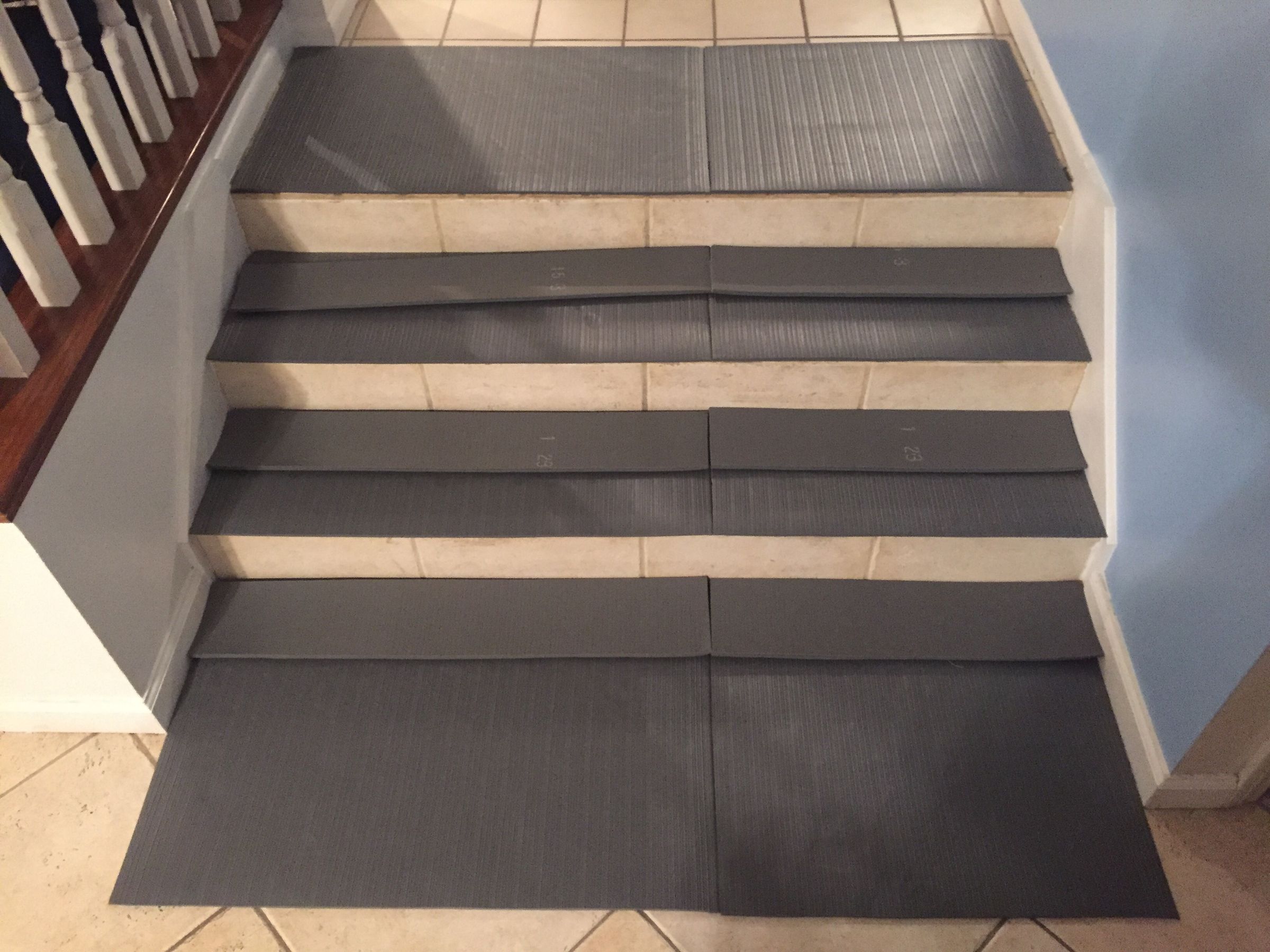Baby Proof Cushioned Stair Runners : 9 Steps (with Pictures ...