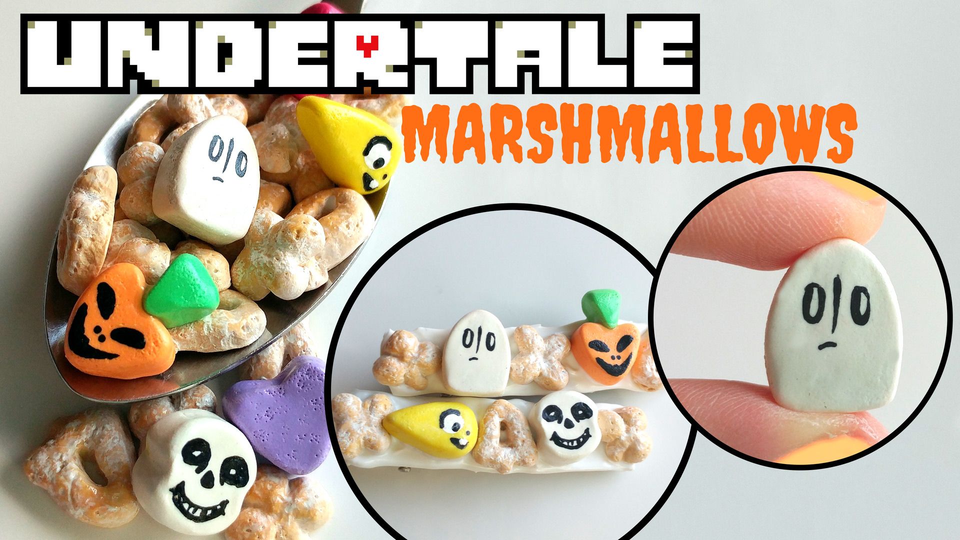 UNDERTALE Polymer Clay Cereal and Marshmallows Tutorial-Halloween DIY - Instructables