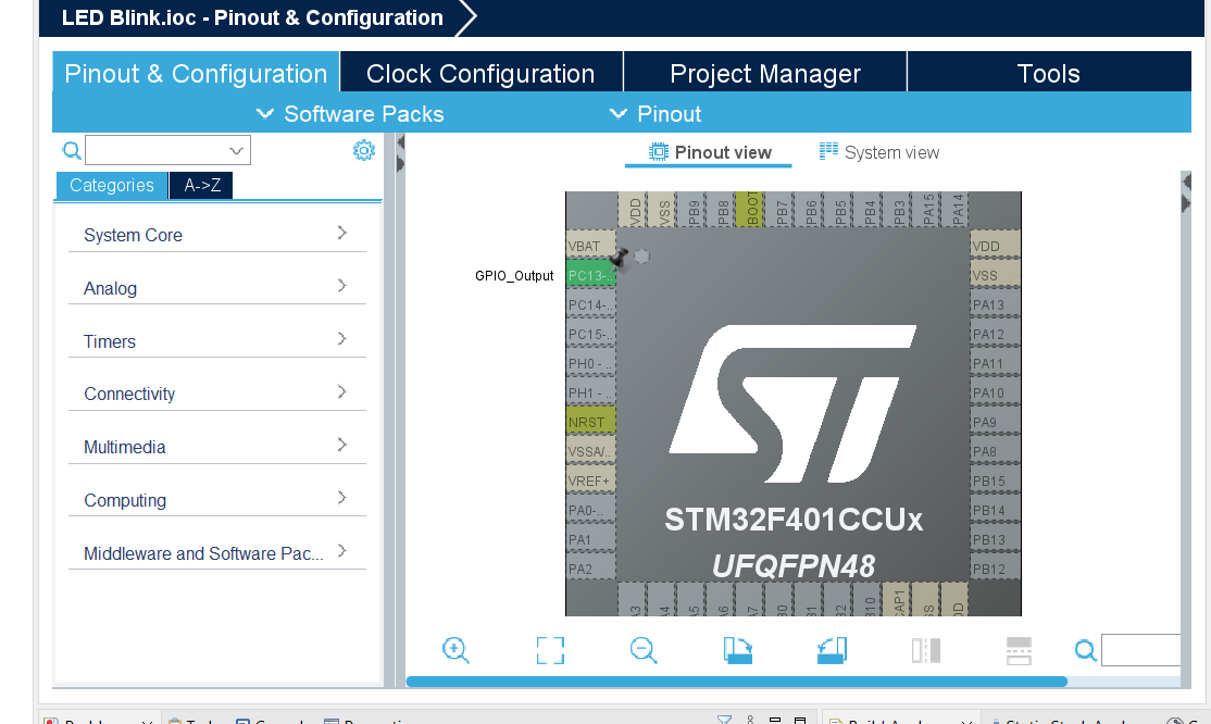STM32CubeIDE:a Step by Step Guidance to Activate the On-Board LED of ...