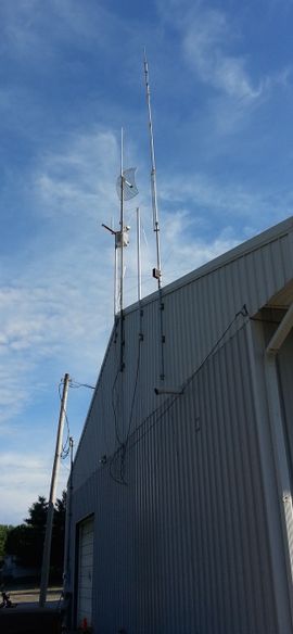 Low Budget Method to Mount Antenna Masts to a Building : 9 Steps (with ...