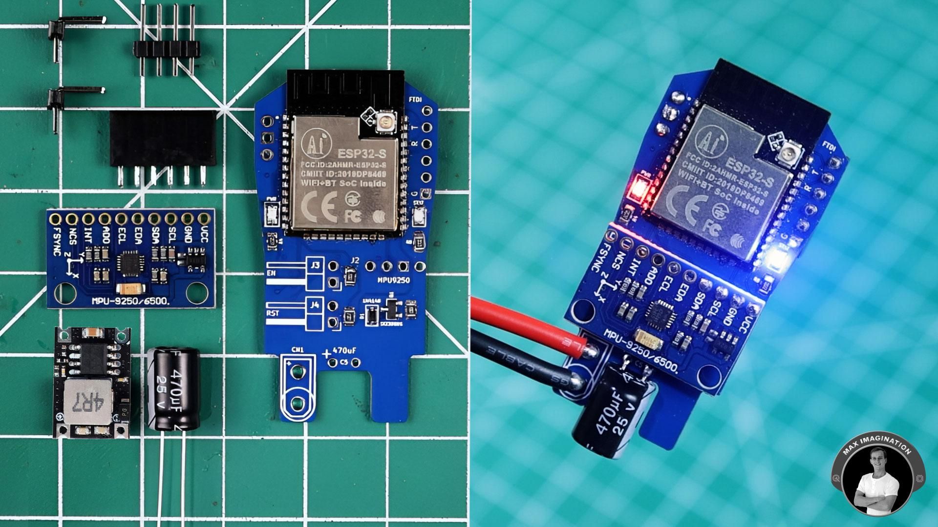 Build the Smallest ESP32 Brushless Rocket Drone | ESP-BLAST : 19 Steps ...