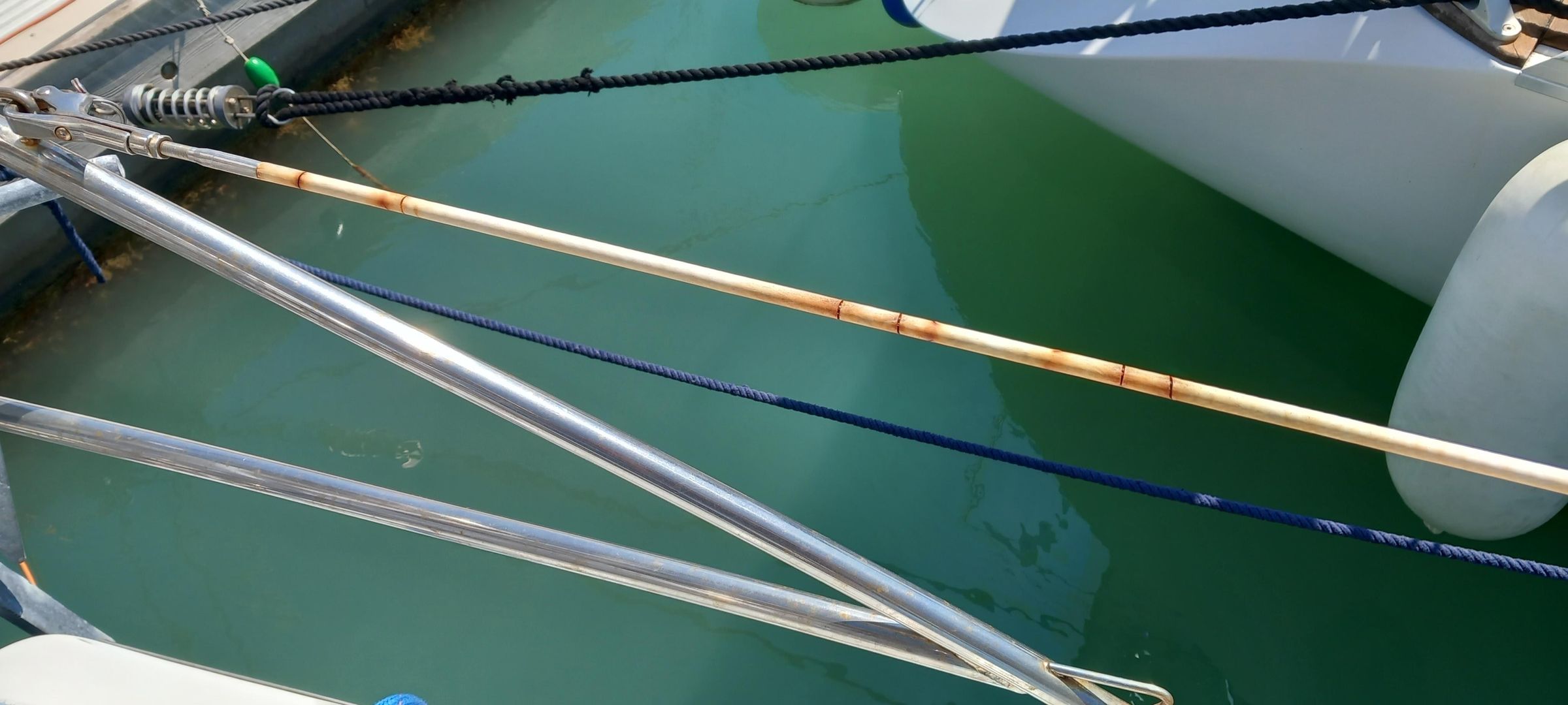 Refurbishing Sailboat Safety Lines : 4 Steps (with Pictures ...