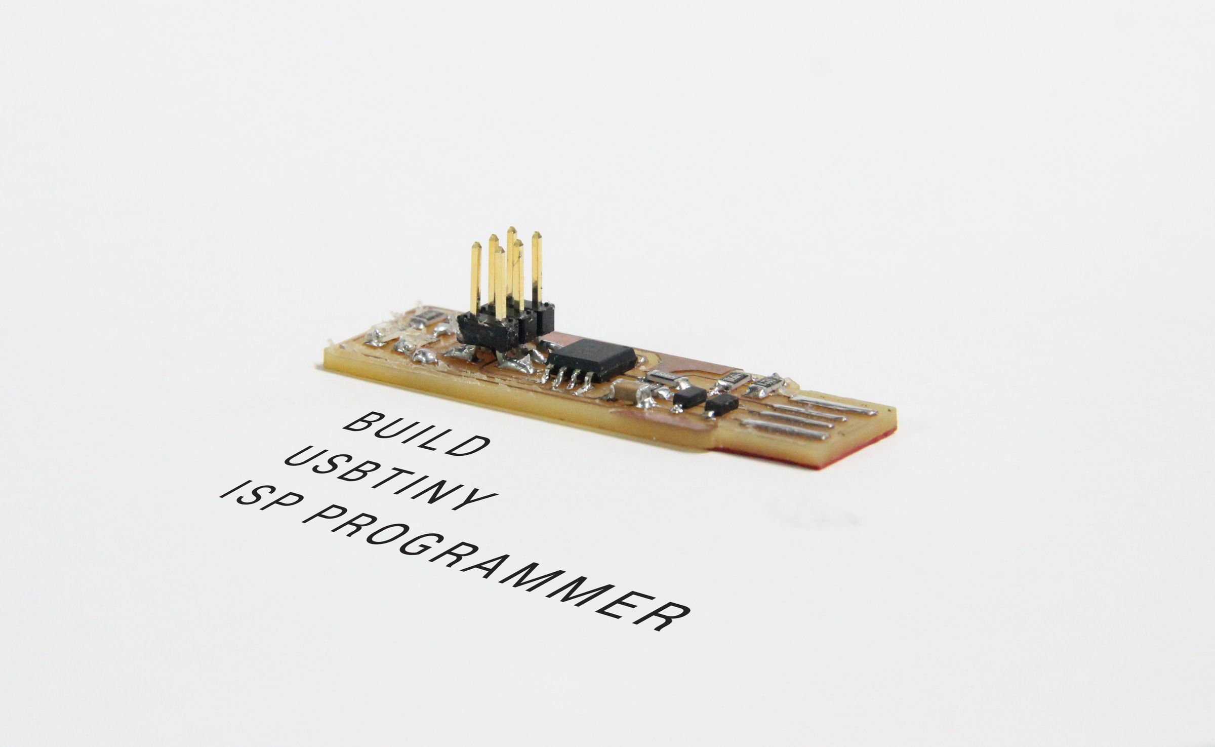 How to Build a USBTiny ISP Programmer : by Utilizing CNC PCB Milling ...