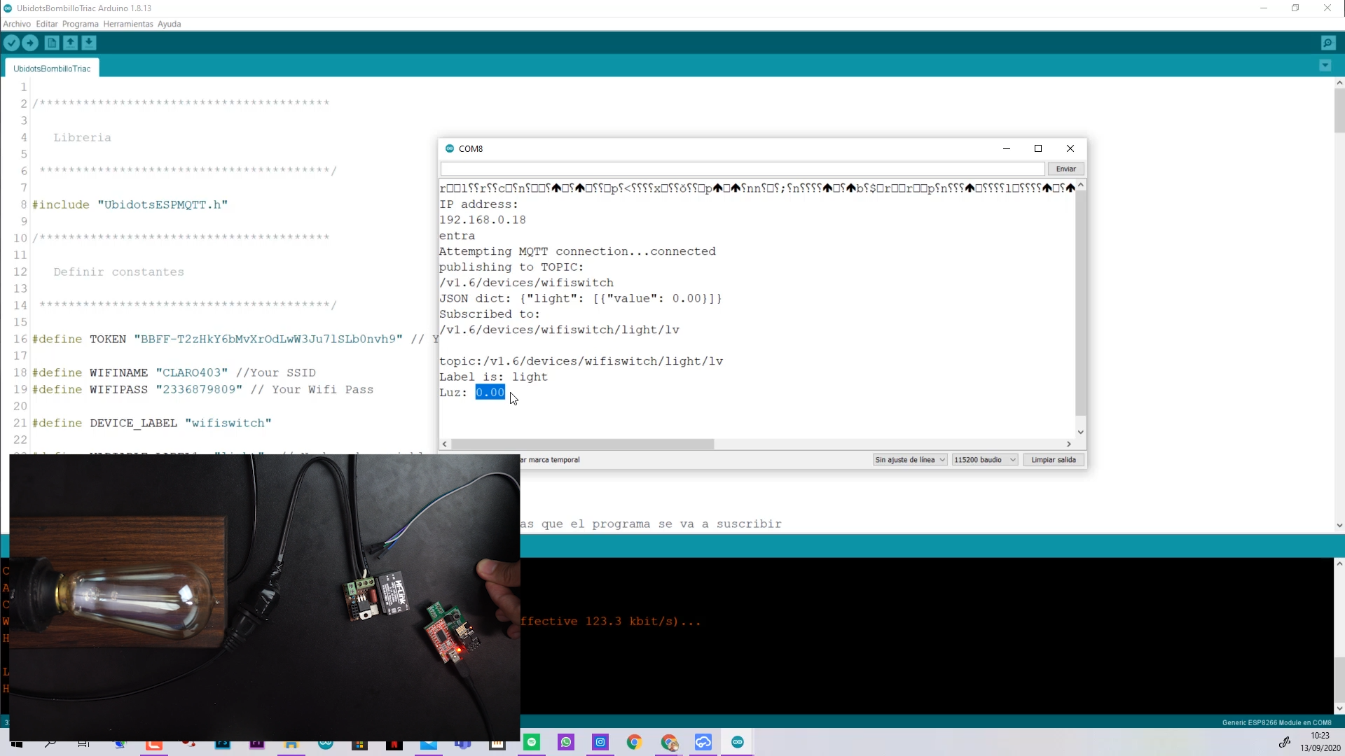 No PCB WiFi Smart Switch W/ ESP8266 and Ubidots : 8 Steps (with Pictures) - Instructables