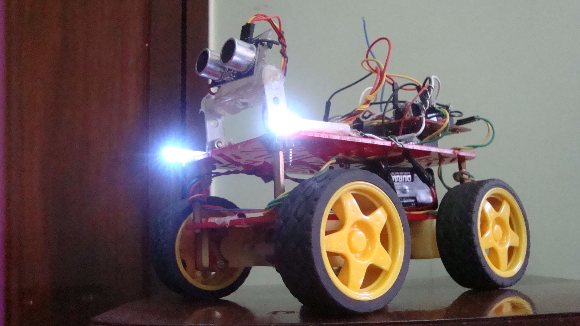 The Wireless,Obstacle Detecting,Beeping Robot Using Arduinos! : 11 ...