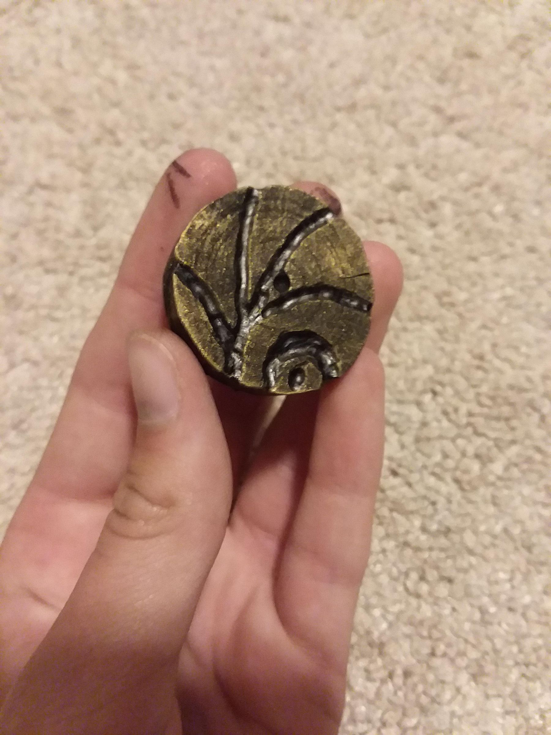 Wooden VFD Eye Token- Series of Unfortunate Events : 5 Steps (with ...