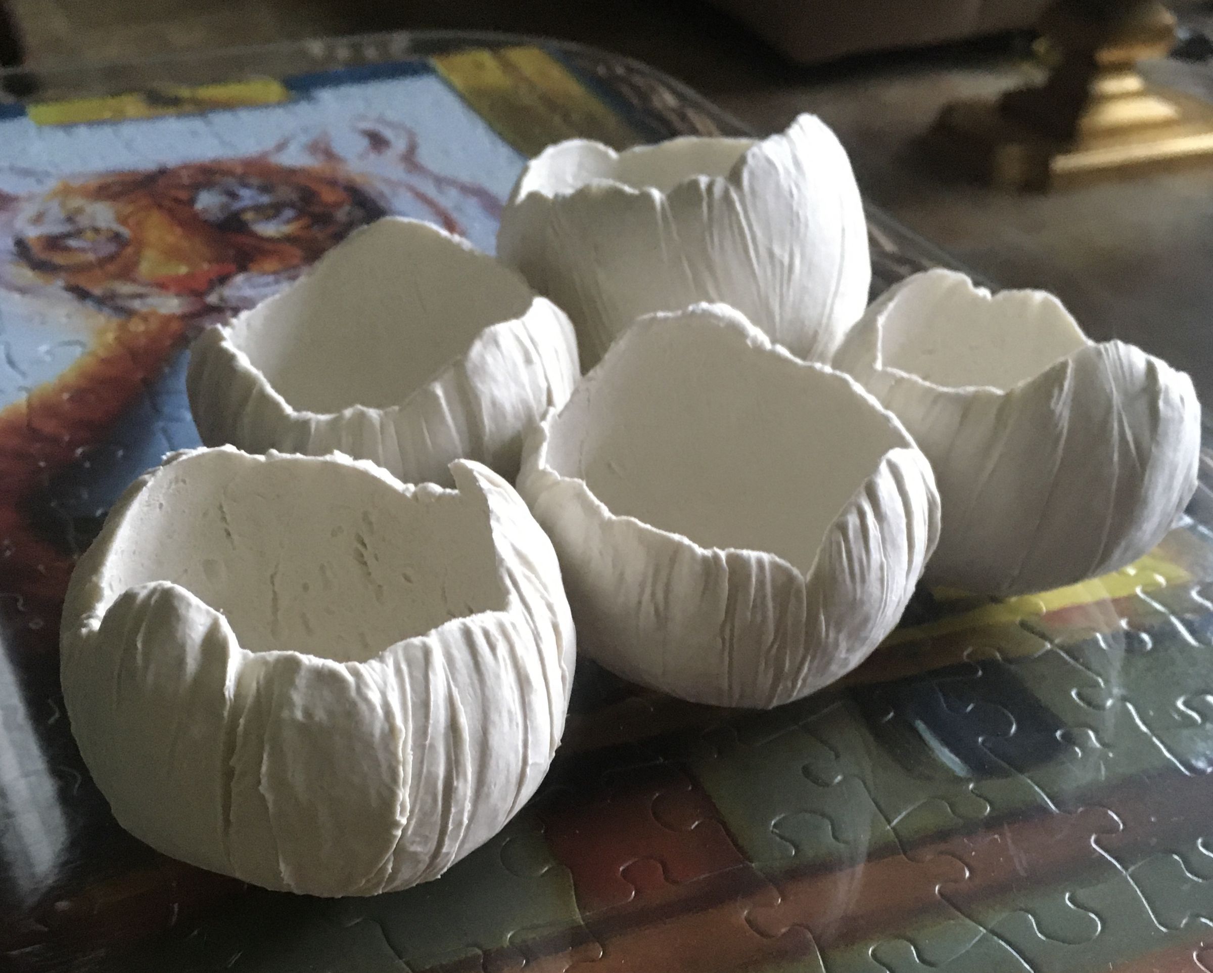 Barnacle Sculptures--and an Experiment With 2 Kinds of Homemade Paper ...