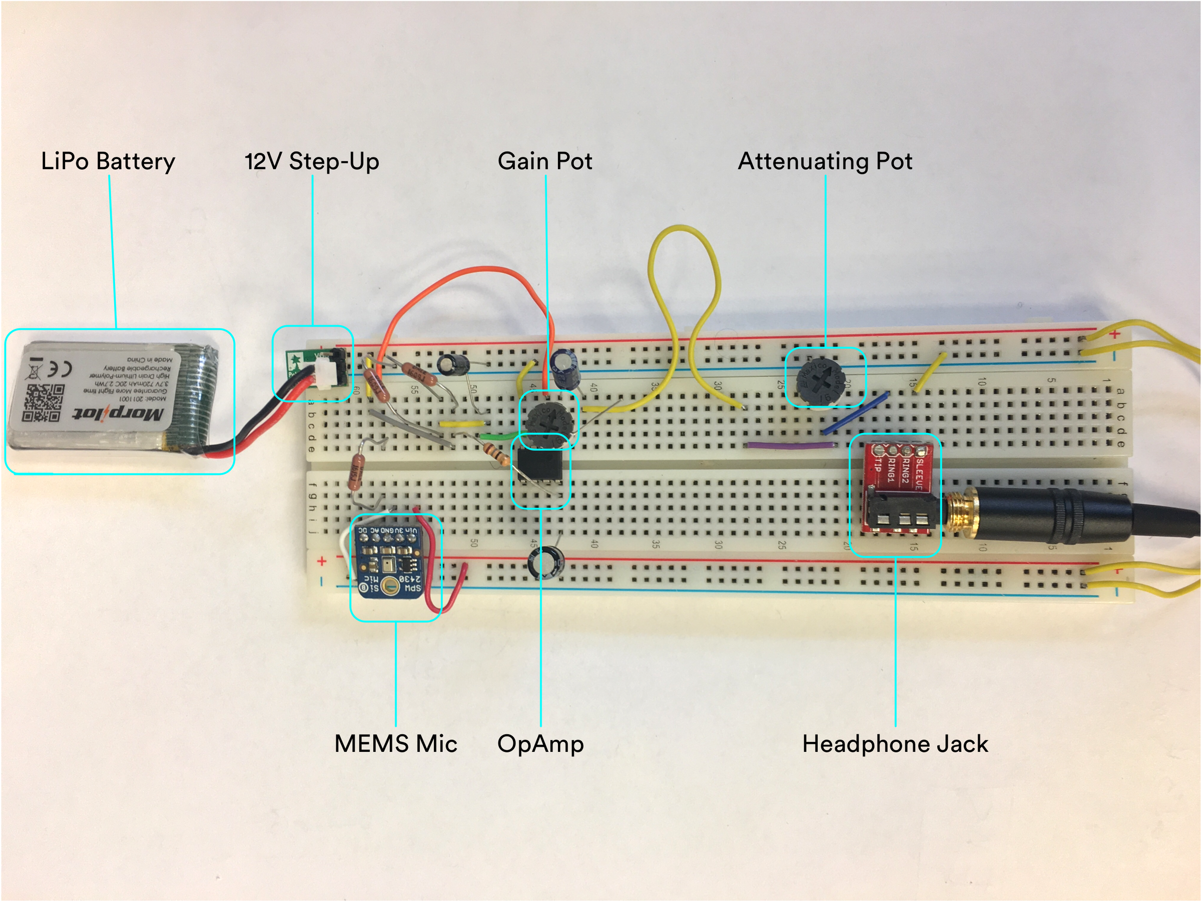Electronic Stethoscope With MEMS Microphone and Recharchable LiPo ...