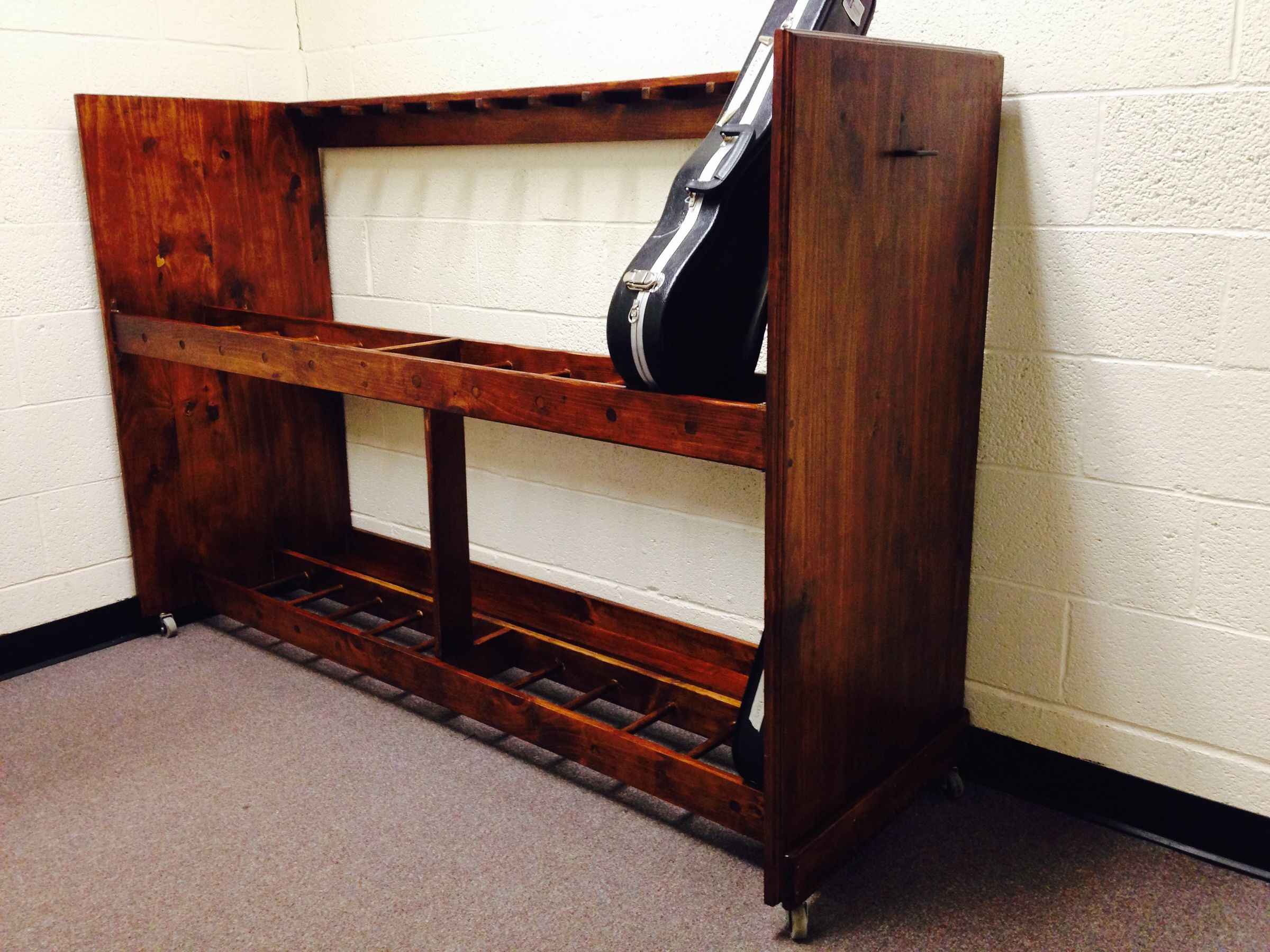 Viola & Violin Rack for Middle School Orchestra : 7 Steps (with ...