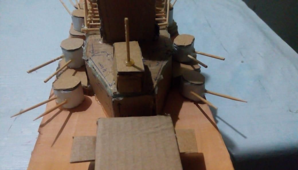 Cardboard Model Battleship:HMS Prince of Wales : 19 Steps - Instructables