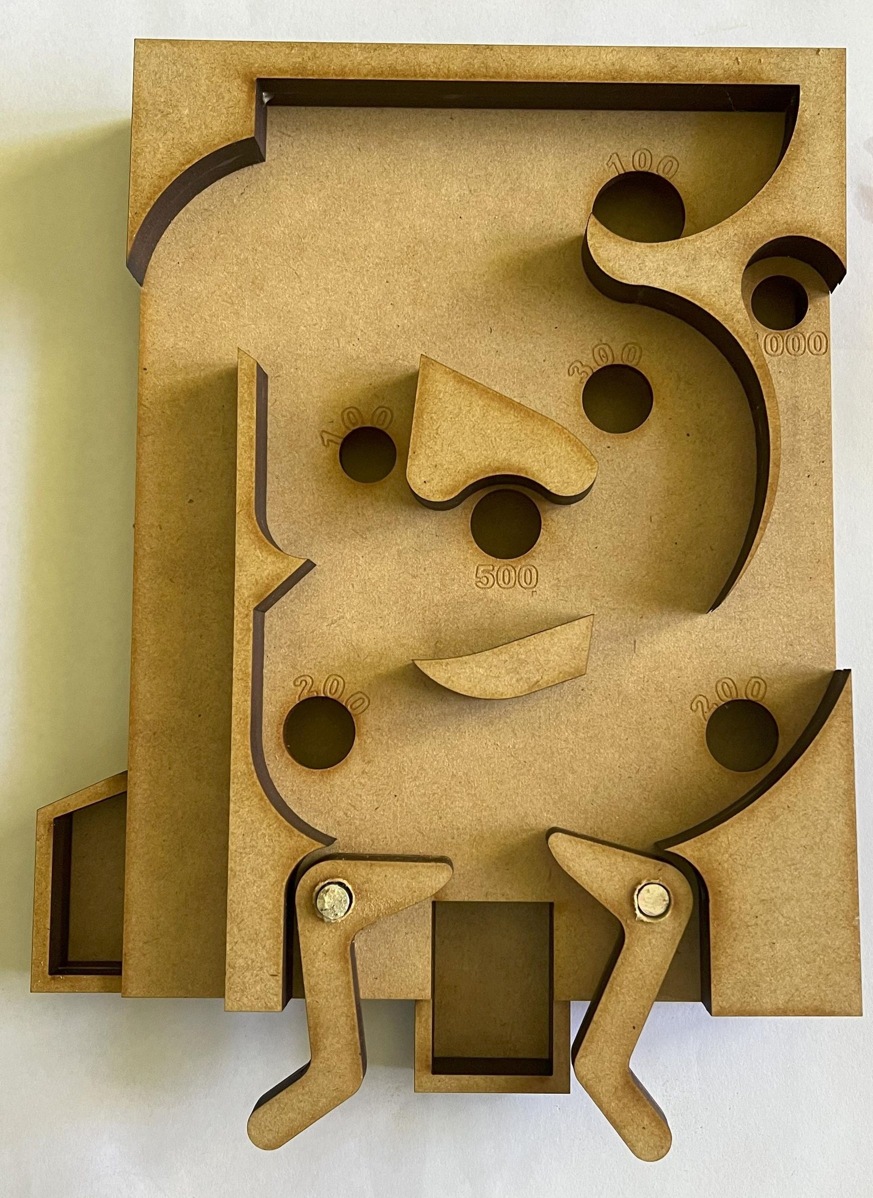 Pinball Arcade Machine - Lasercut & 3D Printed : 22 Steps (with ...
