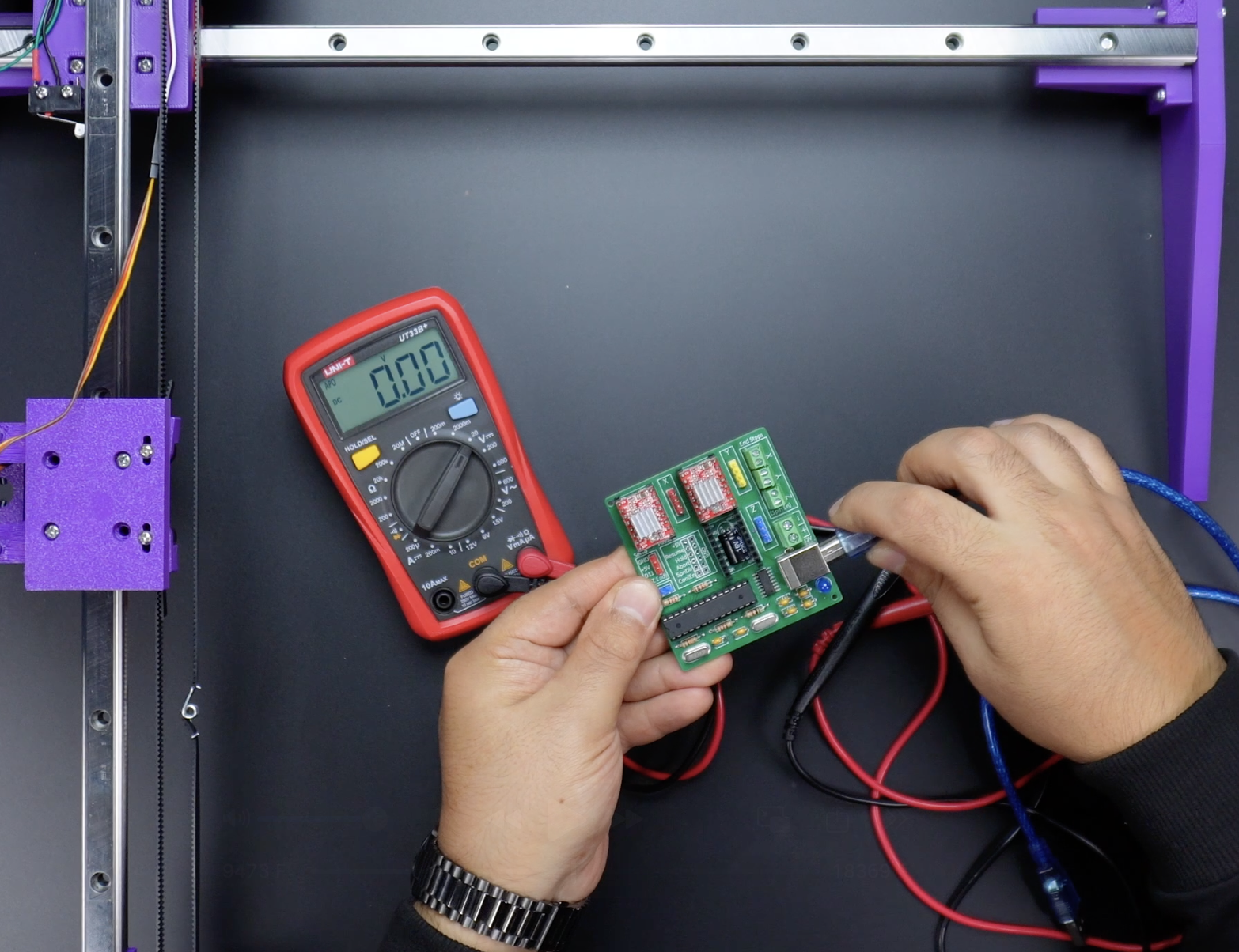 Build a Simple 3D Printed CNC Plotter Machine : 8 Steps (with Pictures ...