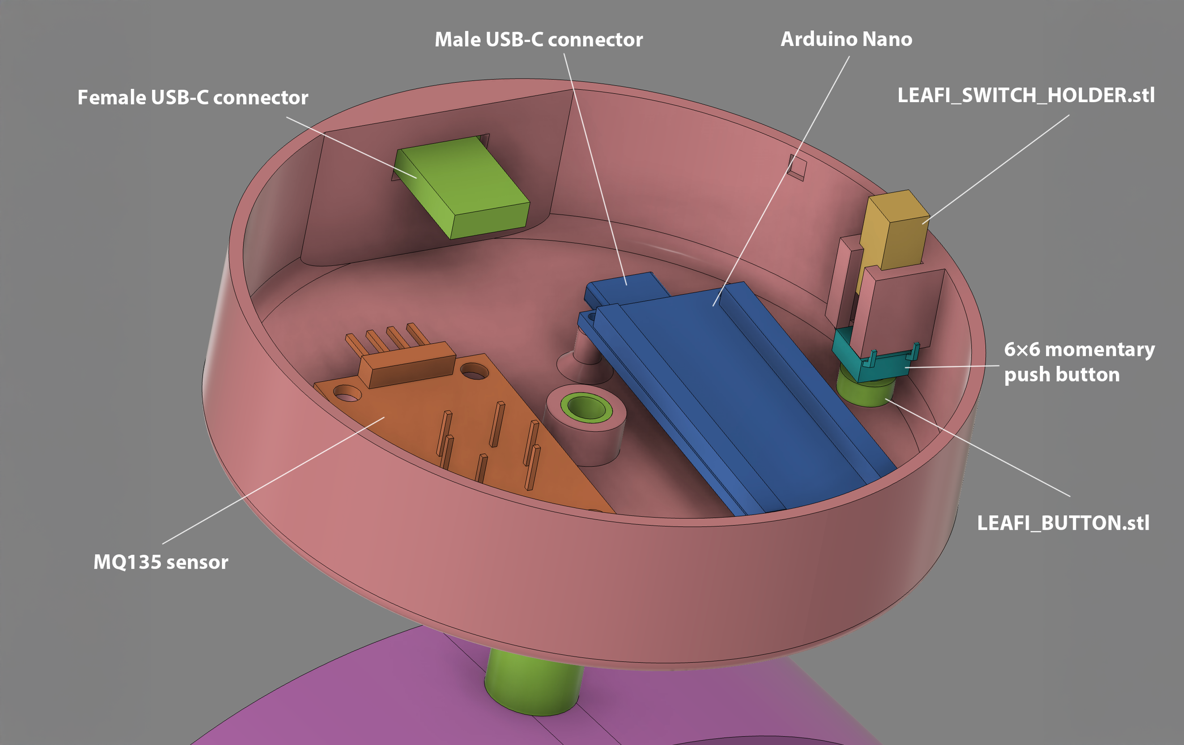 Leafi a Leaf-shaped Air Quality Sensor : 6 Steps - Instructables