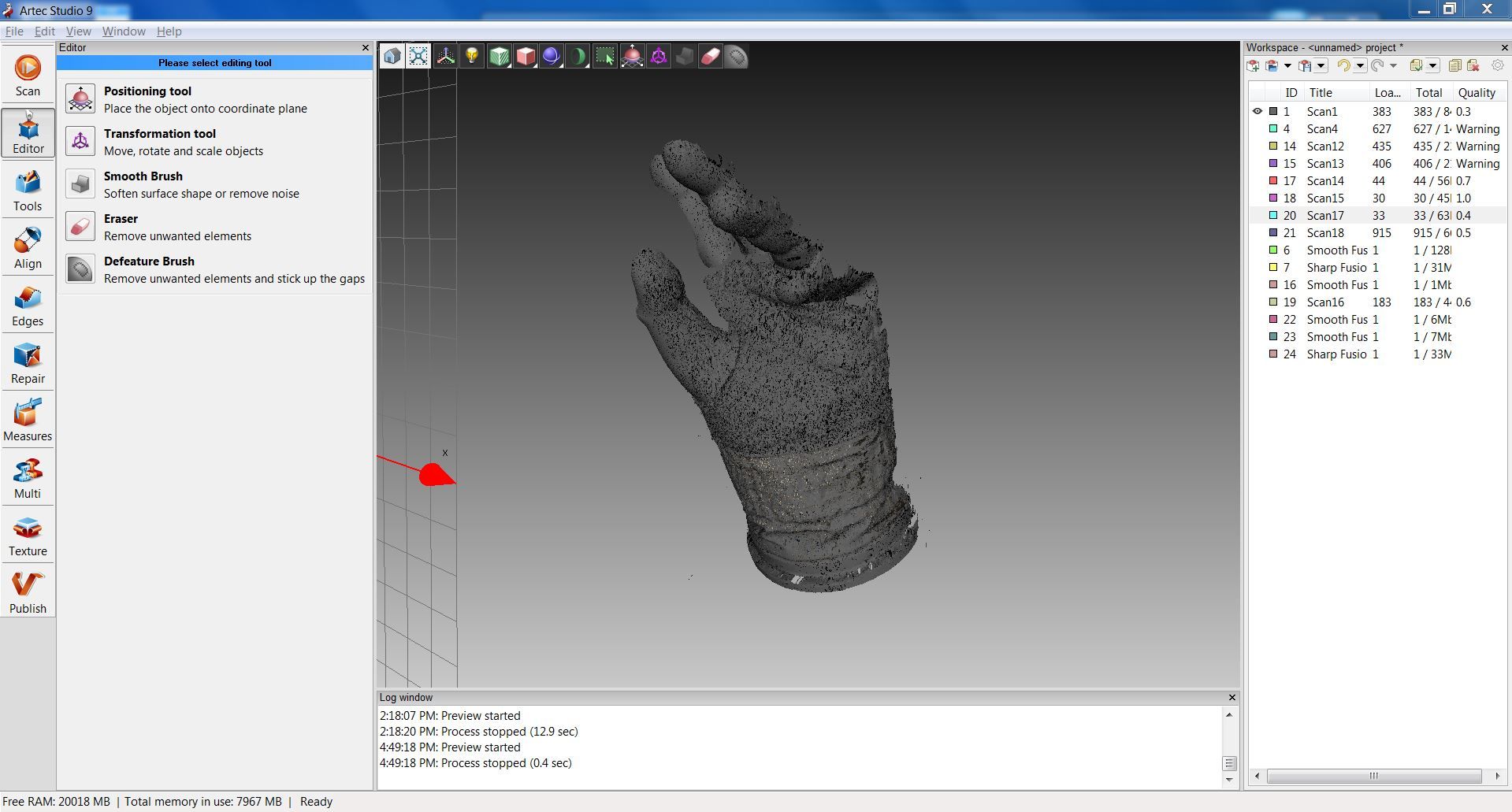 Autodesk Workshop Guide: Artec 3D Scanners : 10 Steps (with Pictures) - Instructables