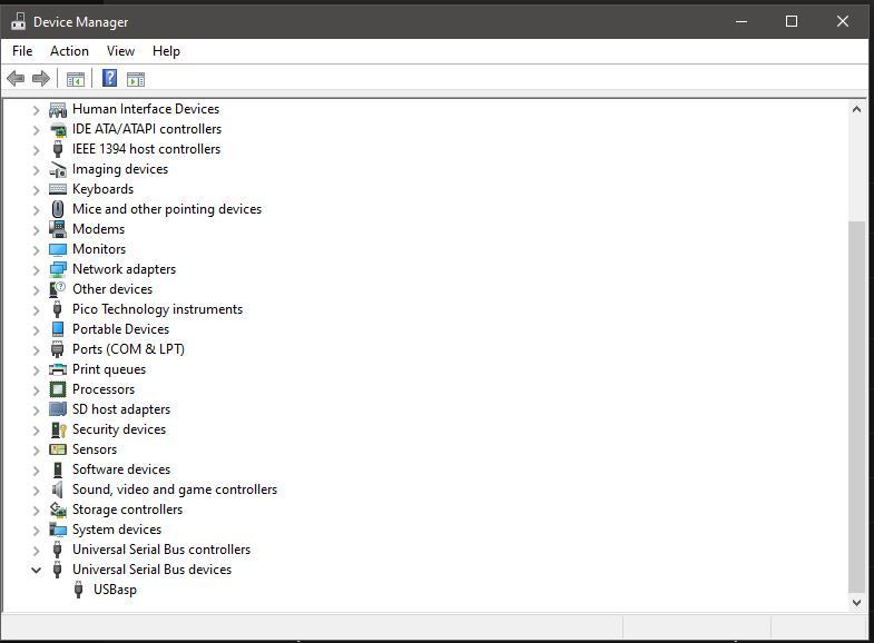 USBASP Installation in Windows 10 : 8 Steps - Instructables