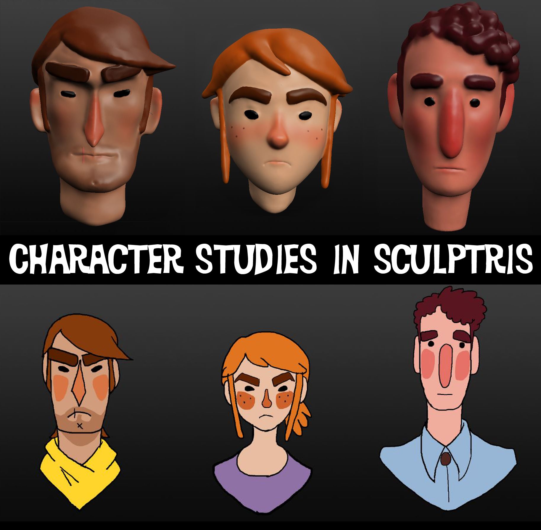 Creating Character Busts in Sculptris : 3 Steps - Instructables