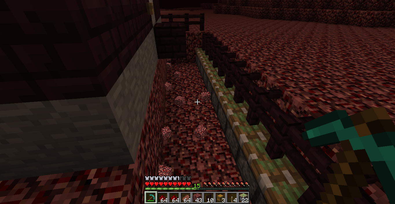 Nether Base With Defenses and Panic Room : 11 Steps - Instructables