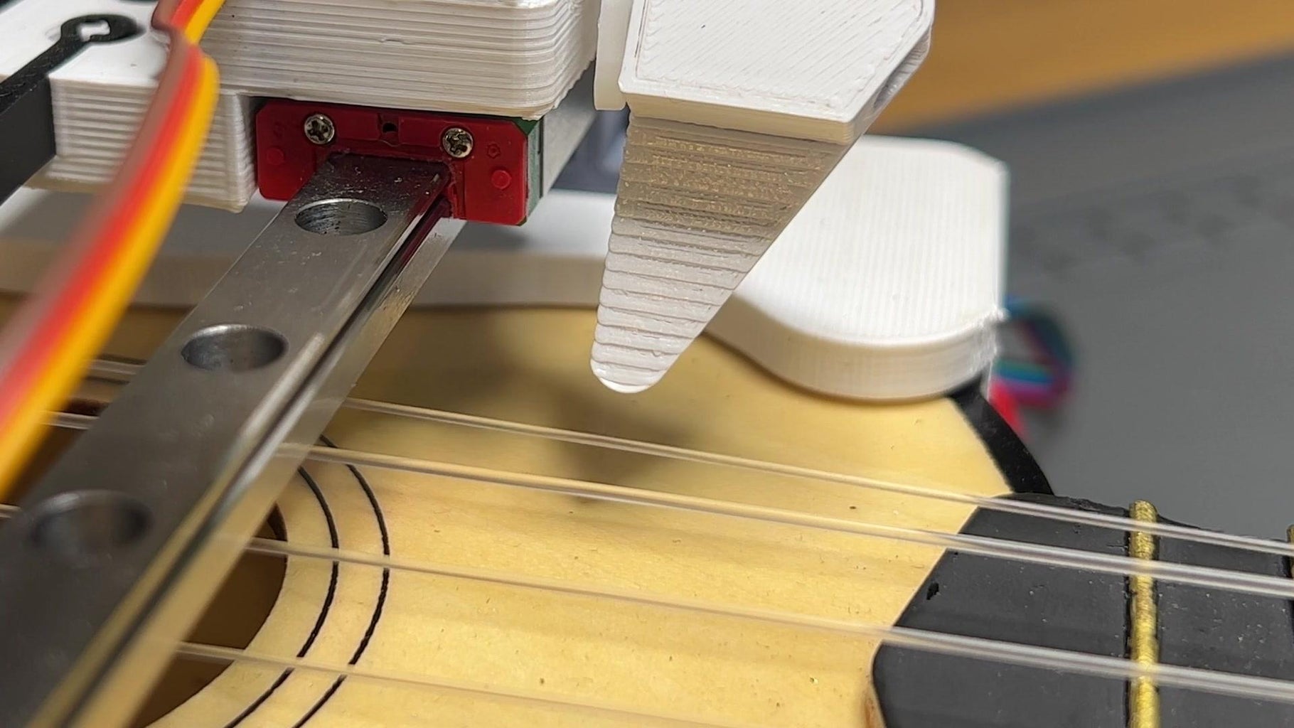 Self Playing Ukulele Robot Using Arduino 17 Steps With Pictures Instructables