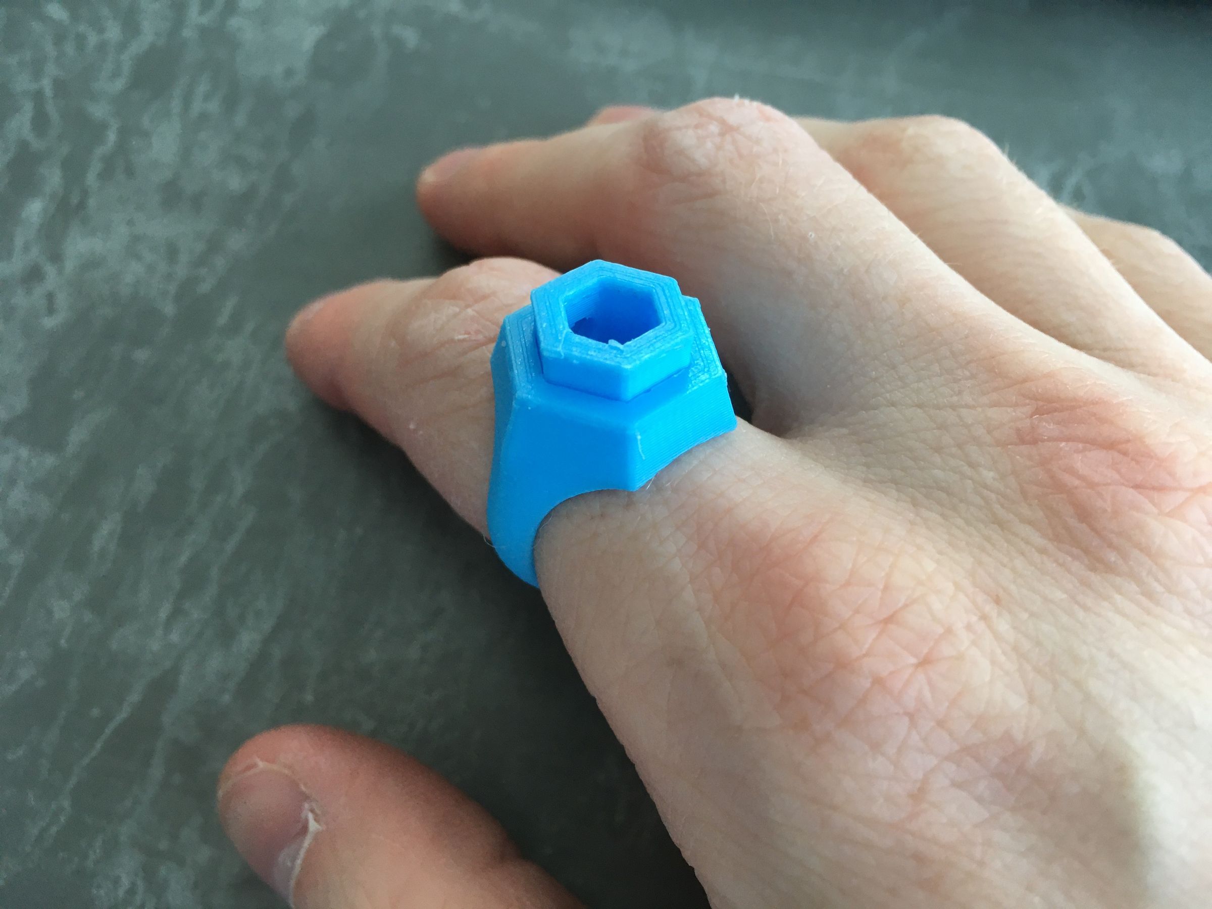 Bit Driver Ring (3D Printed, Wearable Hex Bit Driver) : 12 Steps (with ...